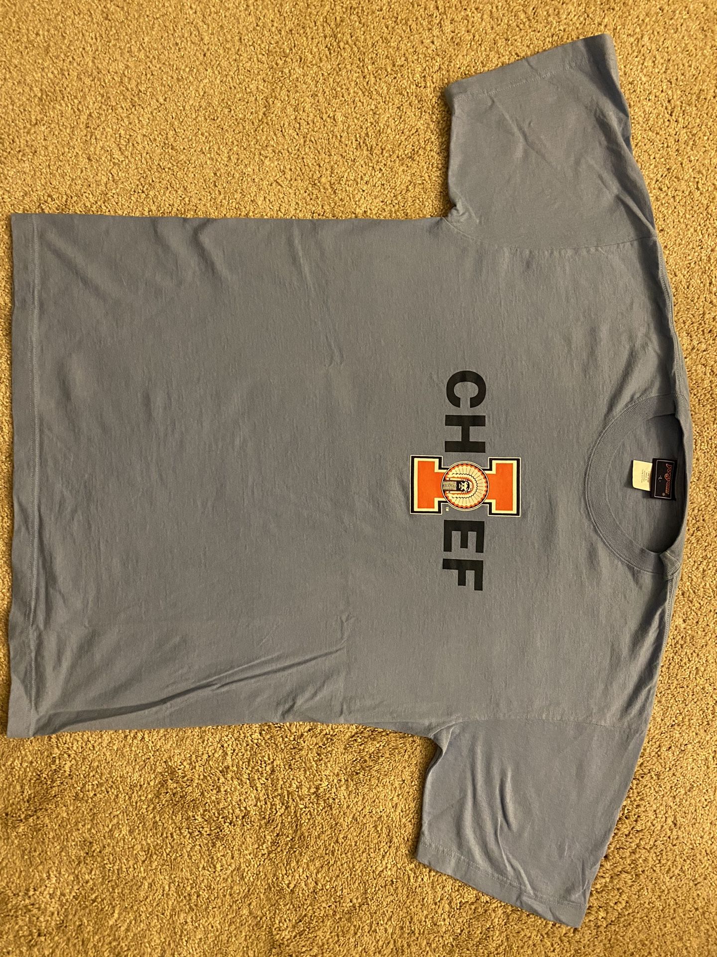 U Of I Men’s T-Shirt (Rare University Of Illinois Chief Illiniwek Tee ...