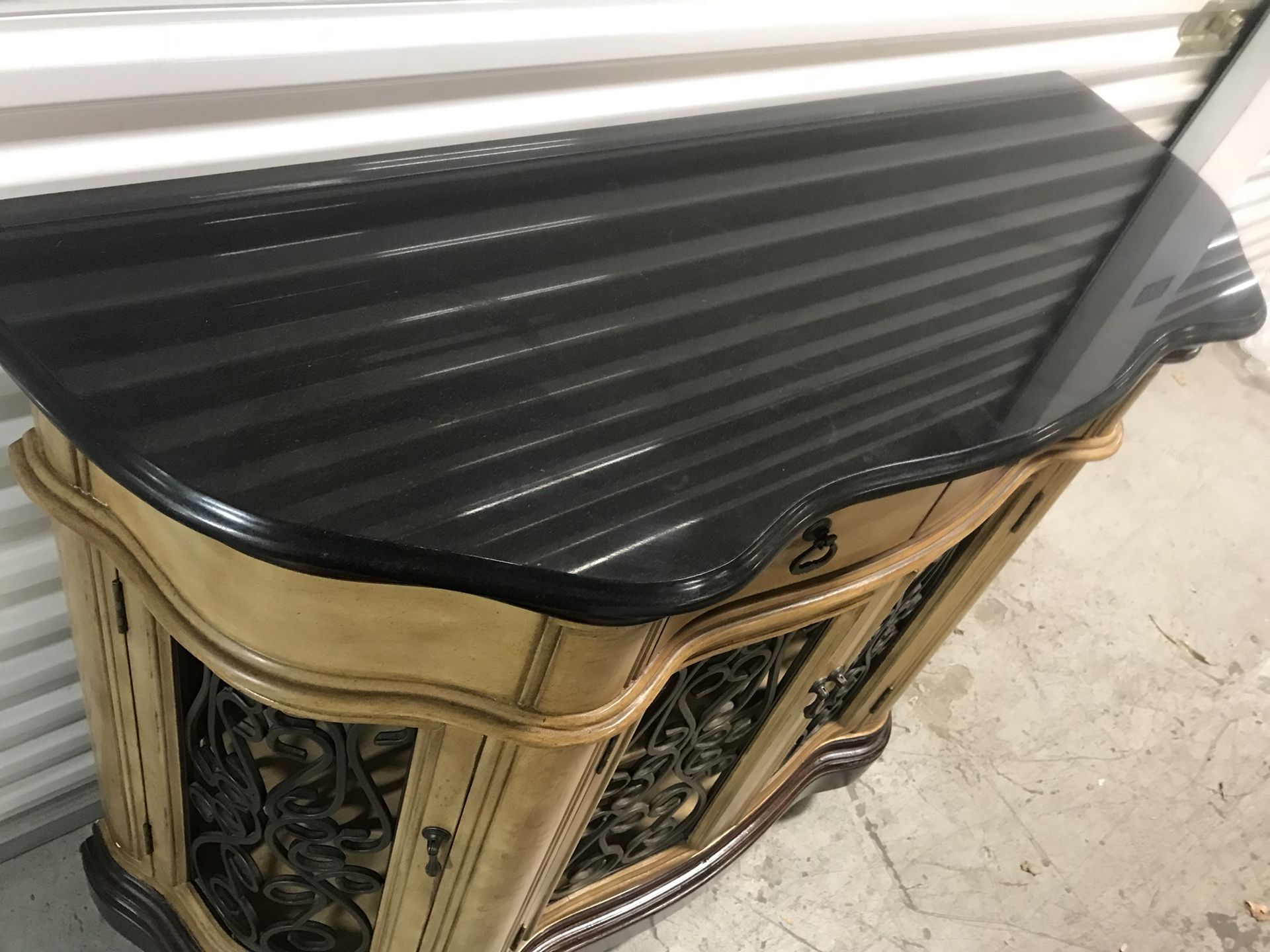 ((Perfect Condition)) Stein World Furniture Canterbury Granite Top ...