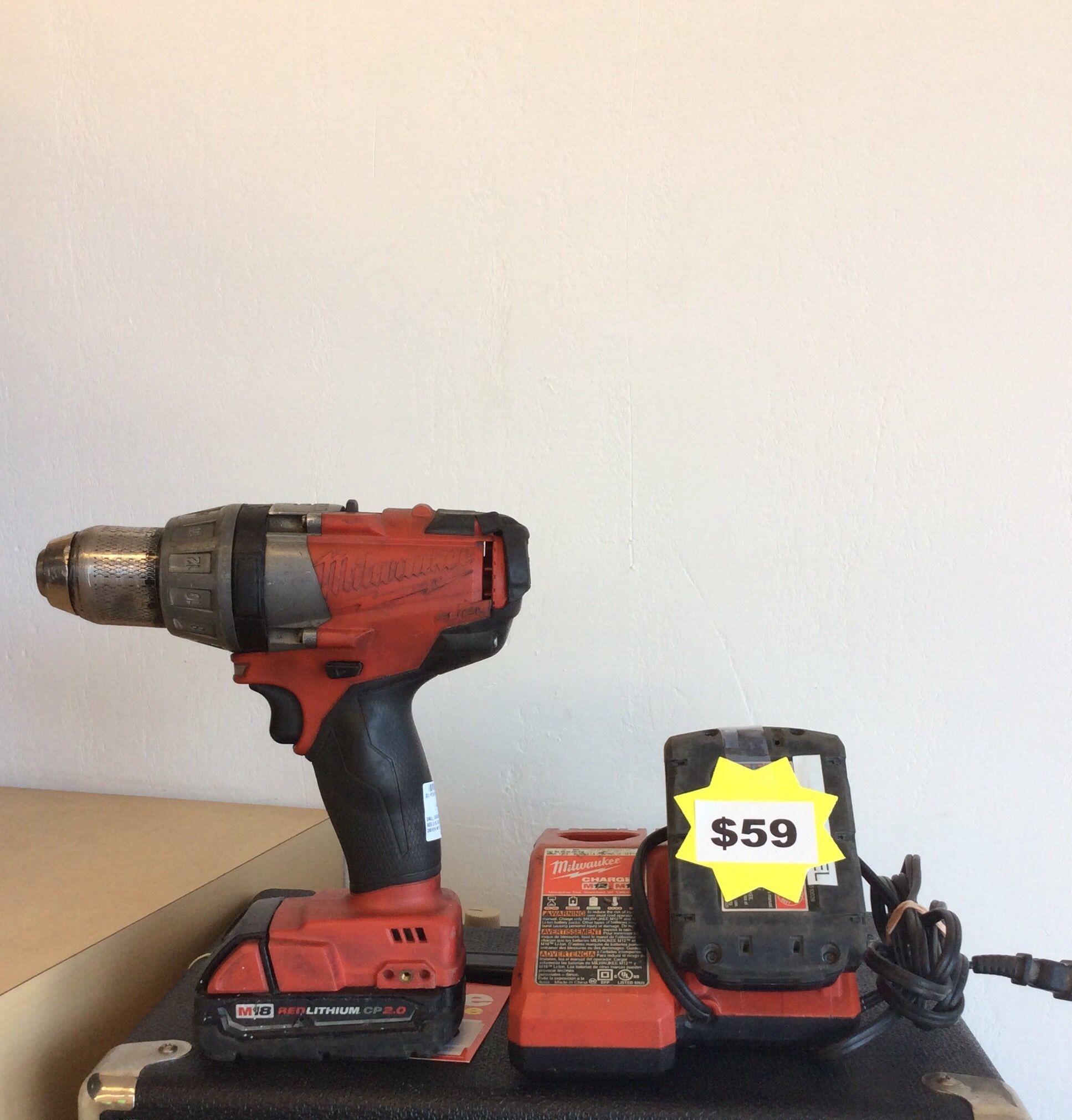 MILWAUKEE M18 FUEL DRILL/DRIVER MOD 2603-20 for Sale in San Diego, CA ...