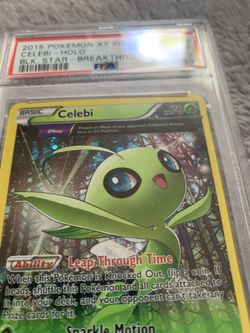 Rare Celebi Card