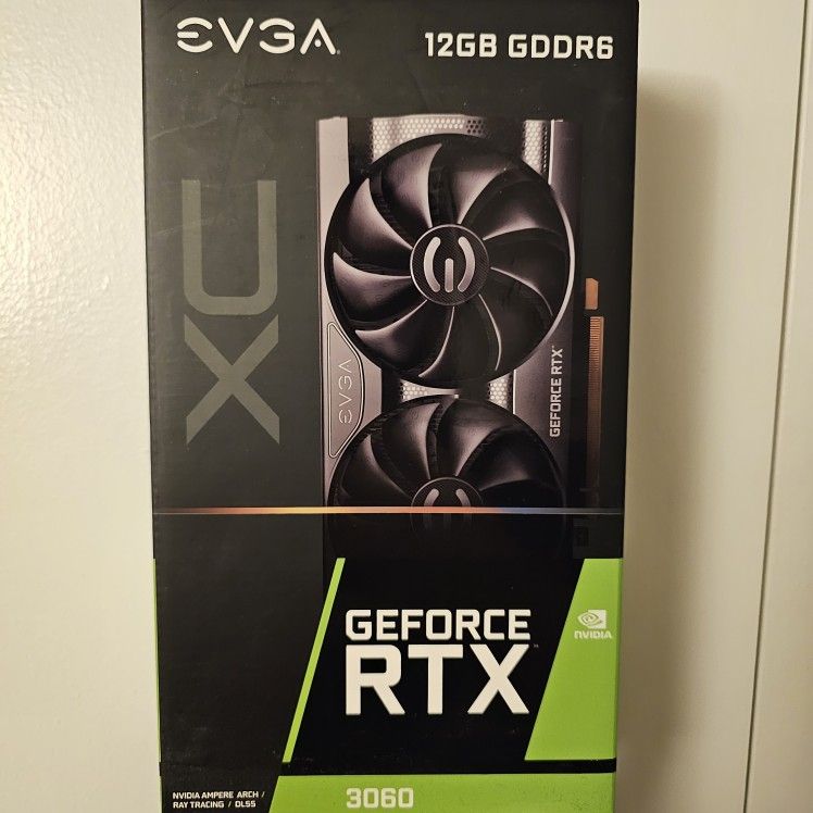 NVIDIA EVGA 3060 GEFORCE RTX Graphics Card for Sale in Mountlake ...