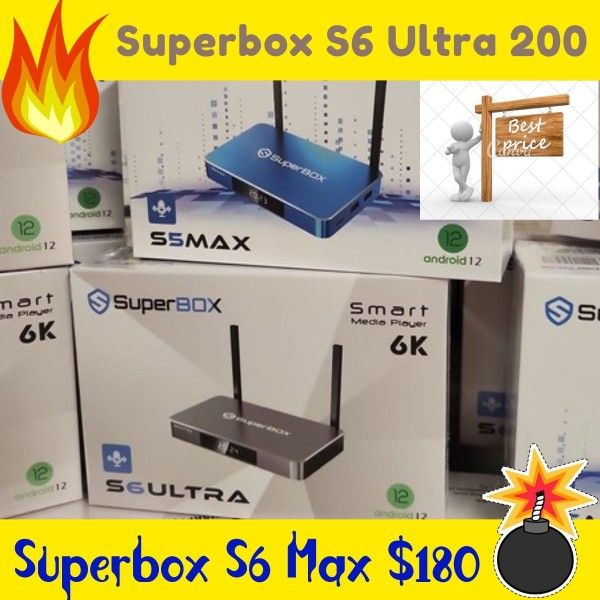 New Smart Tv BoX Superbox S6 Ultra for Sale in Los Angeles, CA - OfferUp