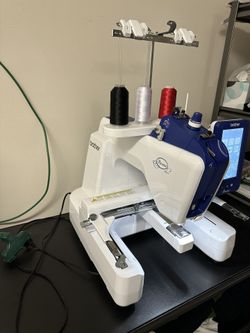 Brother aPersona PRS100 Single Needle Free Arm Embroidery Machine for ...