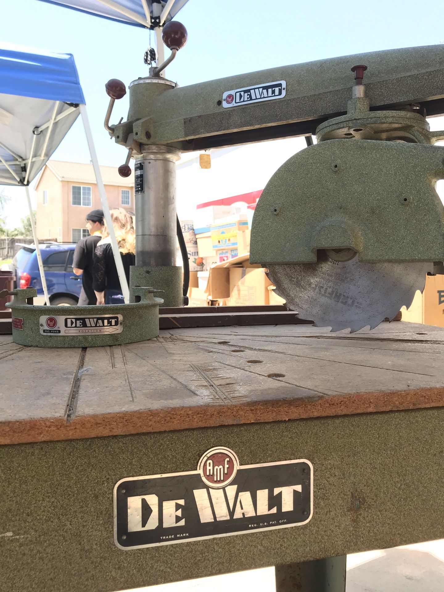 AMF DeWalt 10” Radial Arm Saw - Vintage - 1950’s for Sale in Beaumont ...