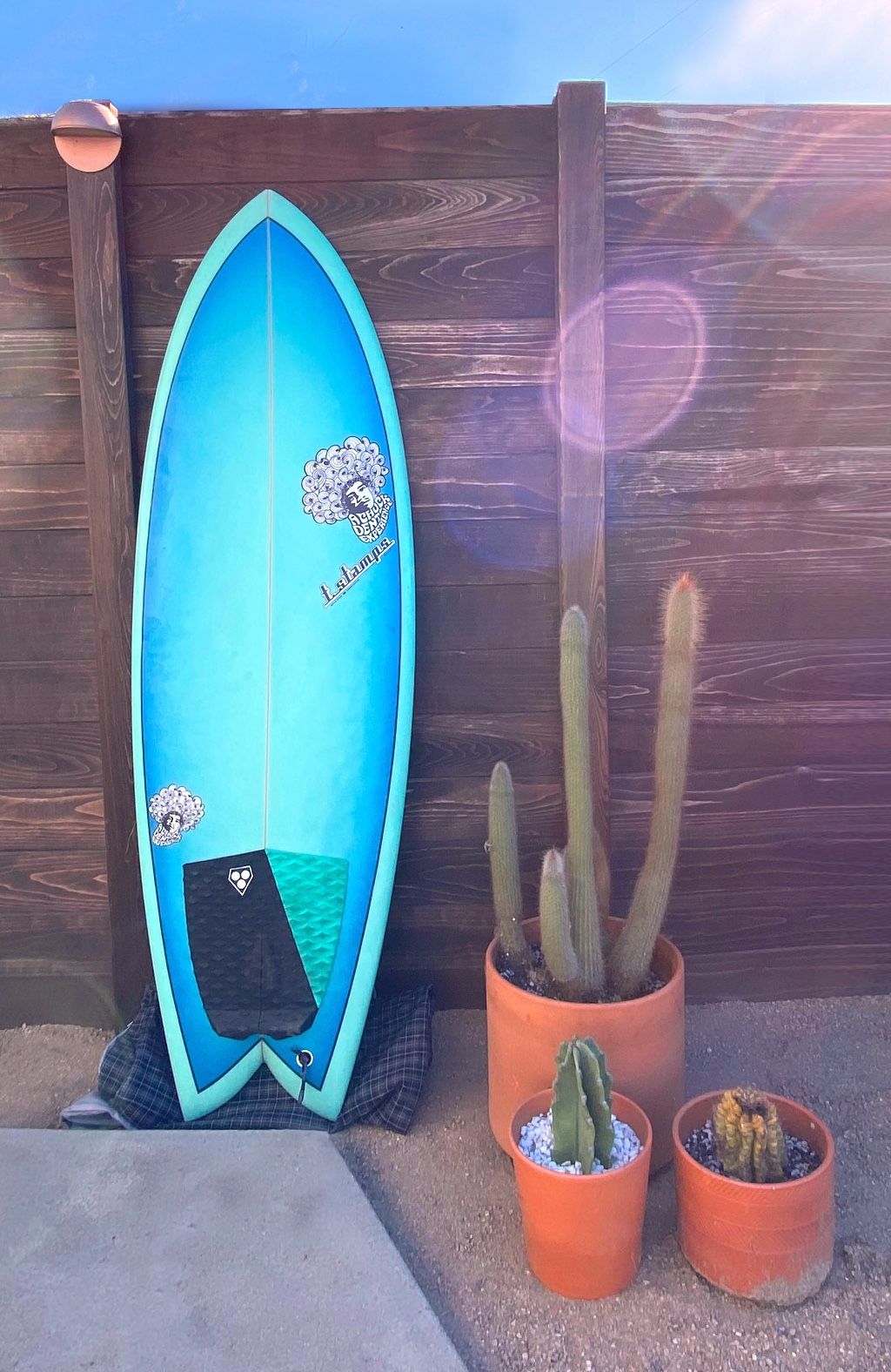 Stamps / Chuck Dent 5’6” Fish Surfboard for Sale in Long Beach, CA ...