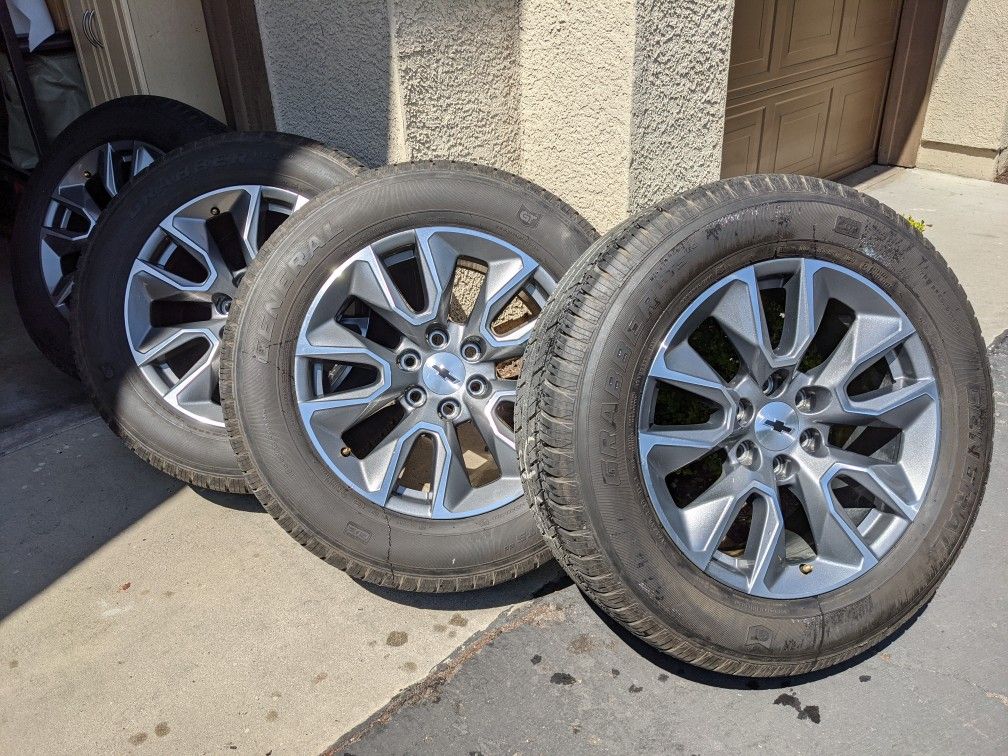 20" Chevy Silverado, Tahoe, Suburban, RST Wheels / Rims (4) with ...