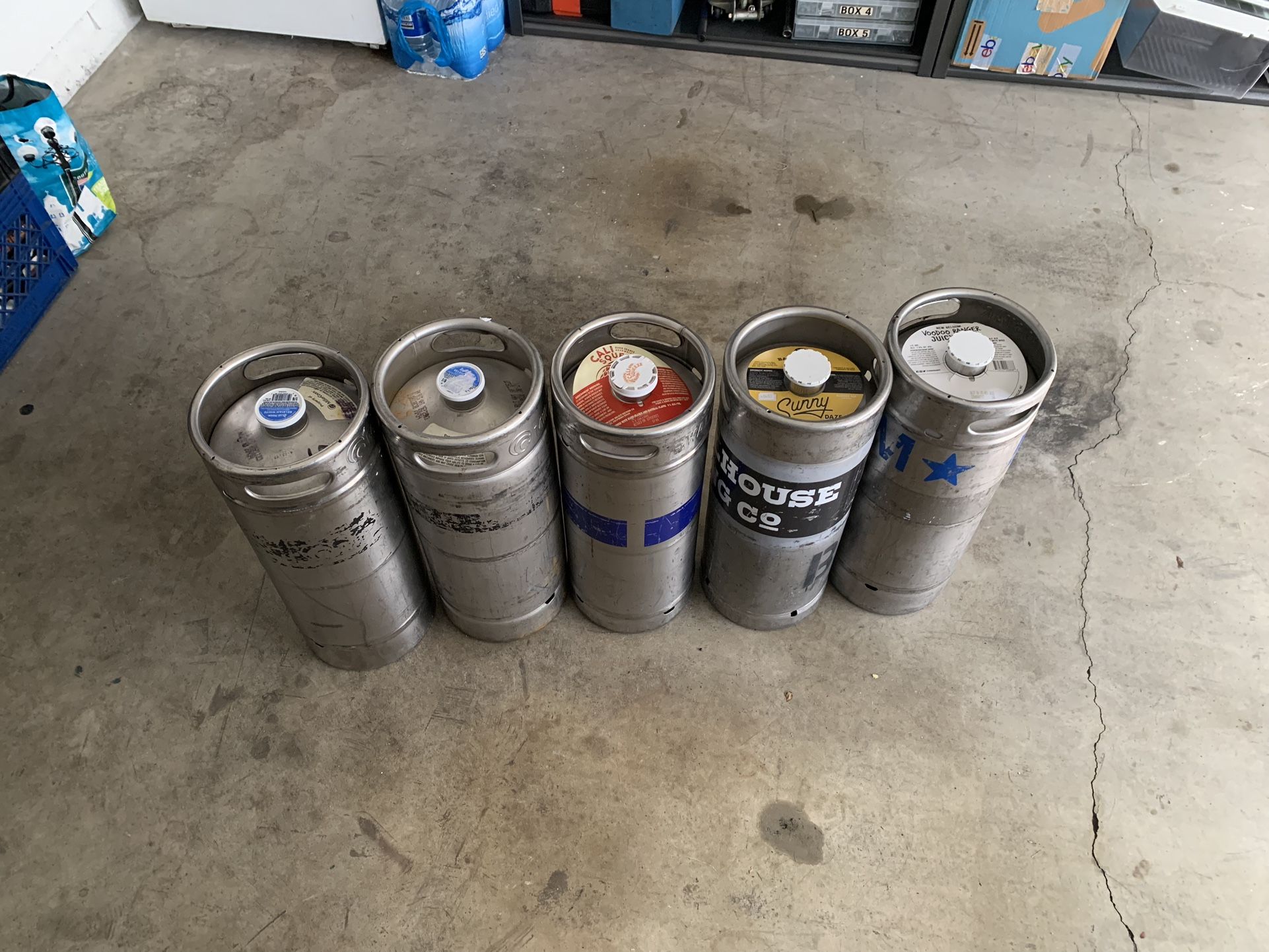 Full Kegs of Craft Beer - Brand New 1/6 Barrel = 5.2 Gallons- On Sale ...