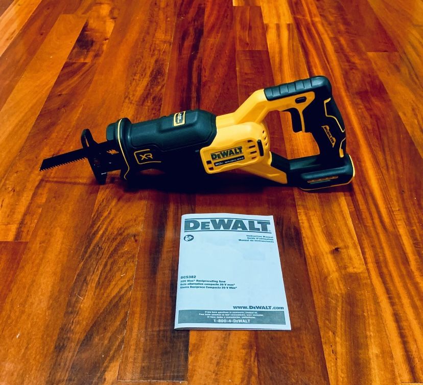 DeWALT - DCS382 | 20V Max XR Brushless Cordless Reciprocating Saw ...