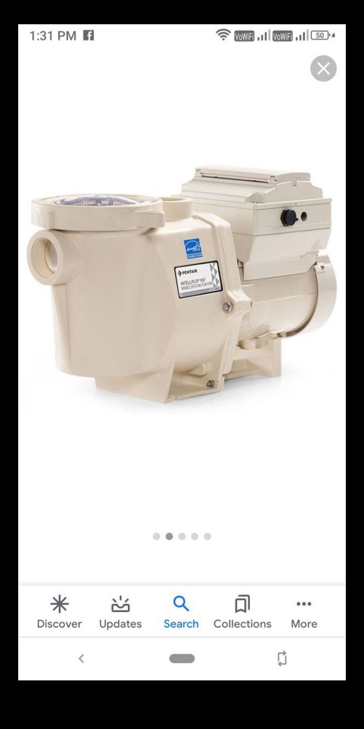 Pentair IntelliFlo VSF 3HP Pool Pump 011056 for Sale in Glendale, AZ ...