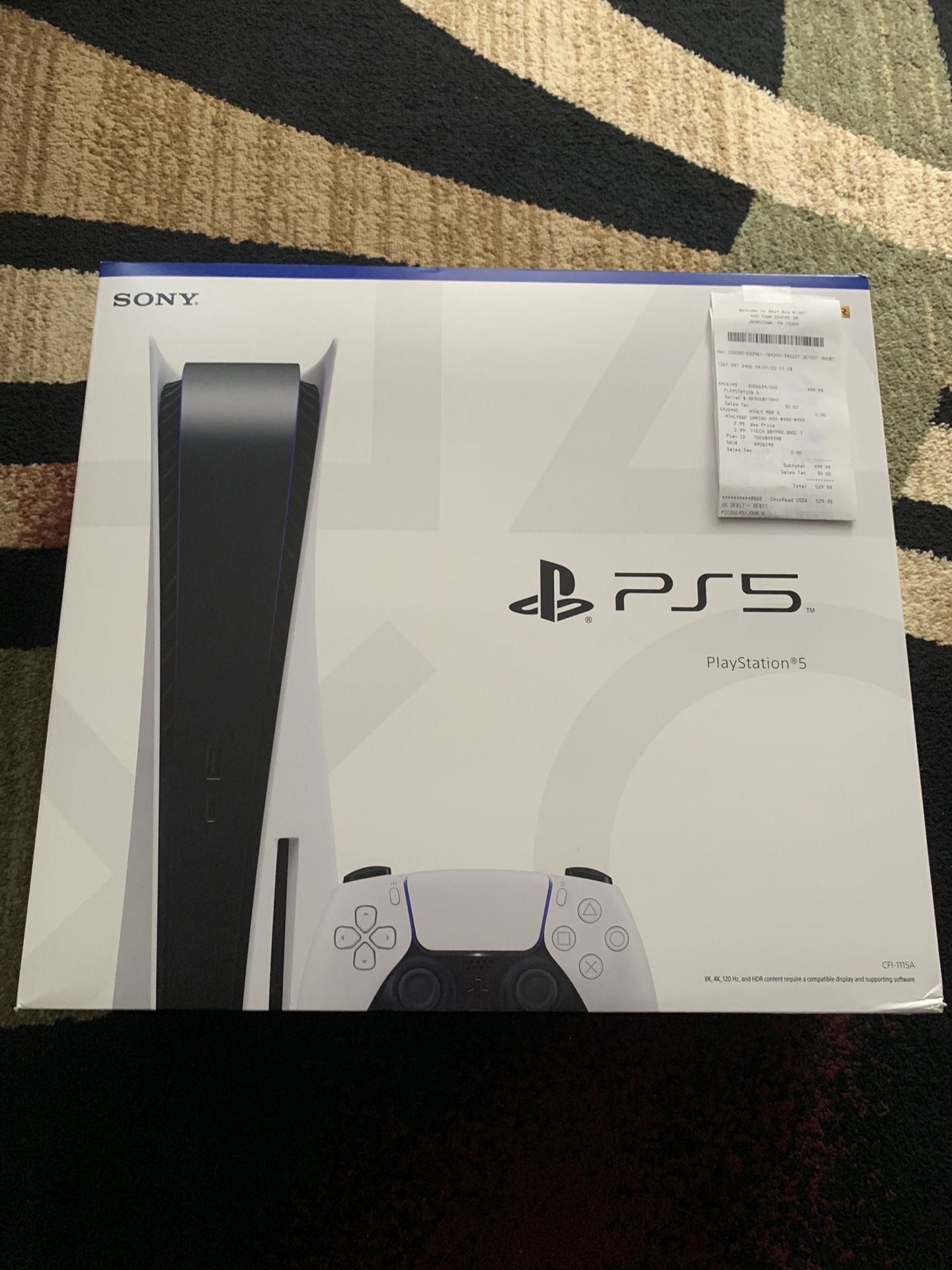 PlayStation 5 (Factory sealed) with receipt from BestBuy for Sale in ...