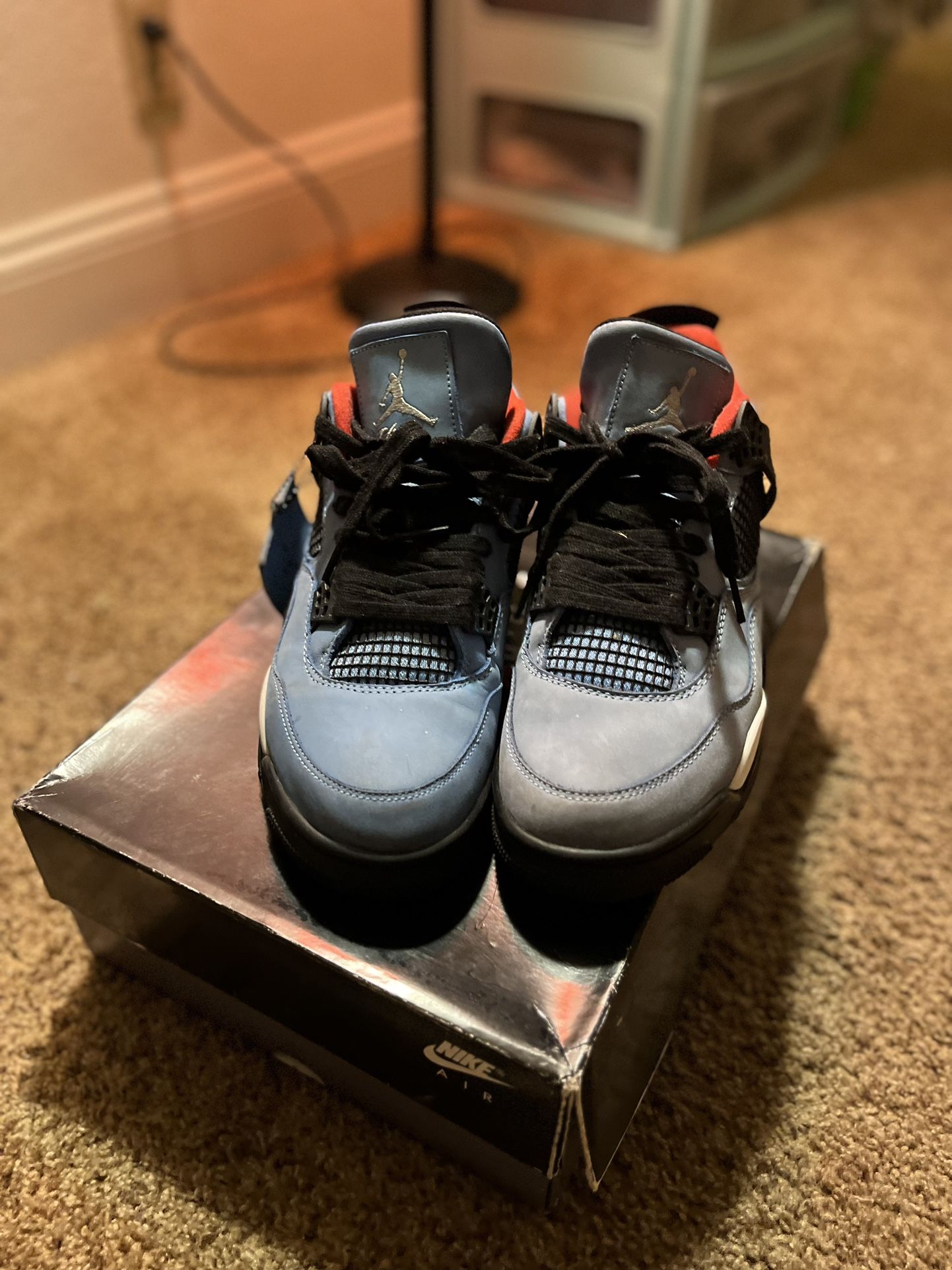 Travis Scott Cactus Jack 4s Sz 10 SELLING FOR BEST OFFER for Sale in ...