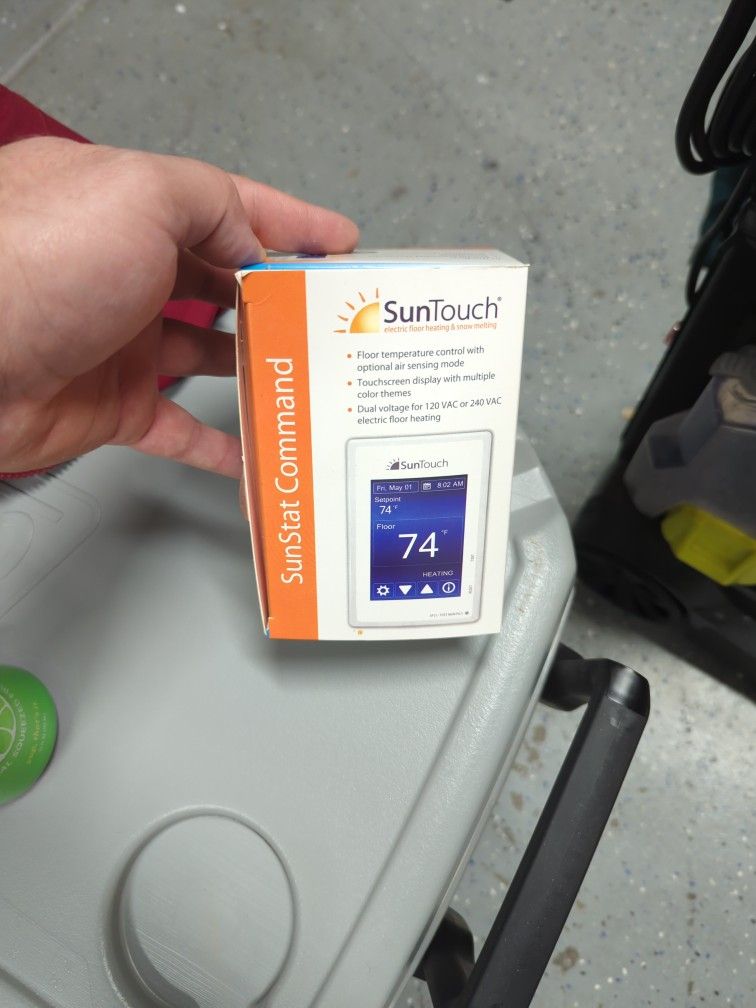 SunTouch Electric Floor Thermostat for Sale in Chandler, AZ - OfferUp
