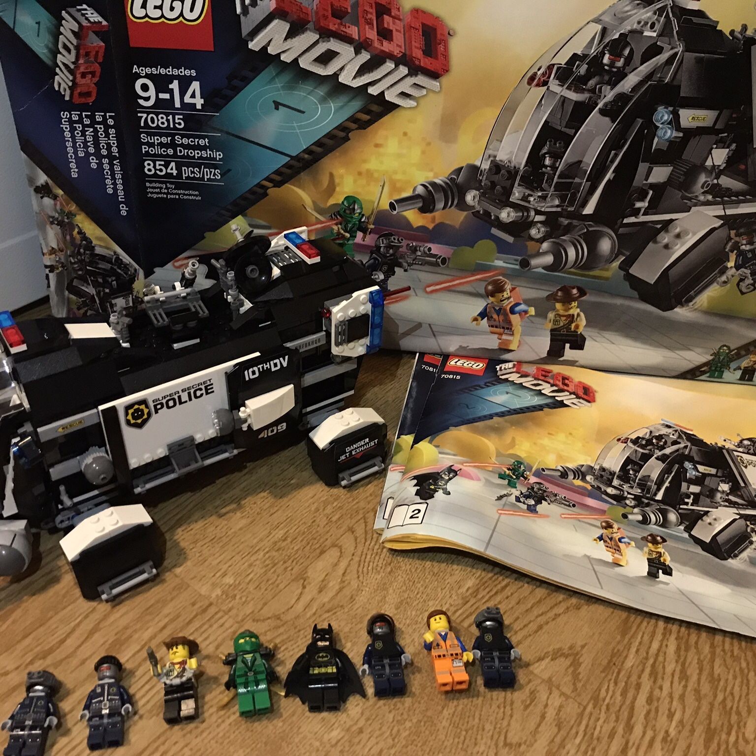 New Lego Police Super Secret Movie Dropship