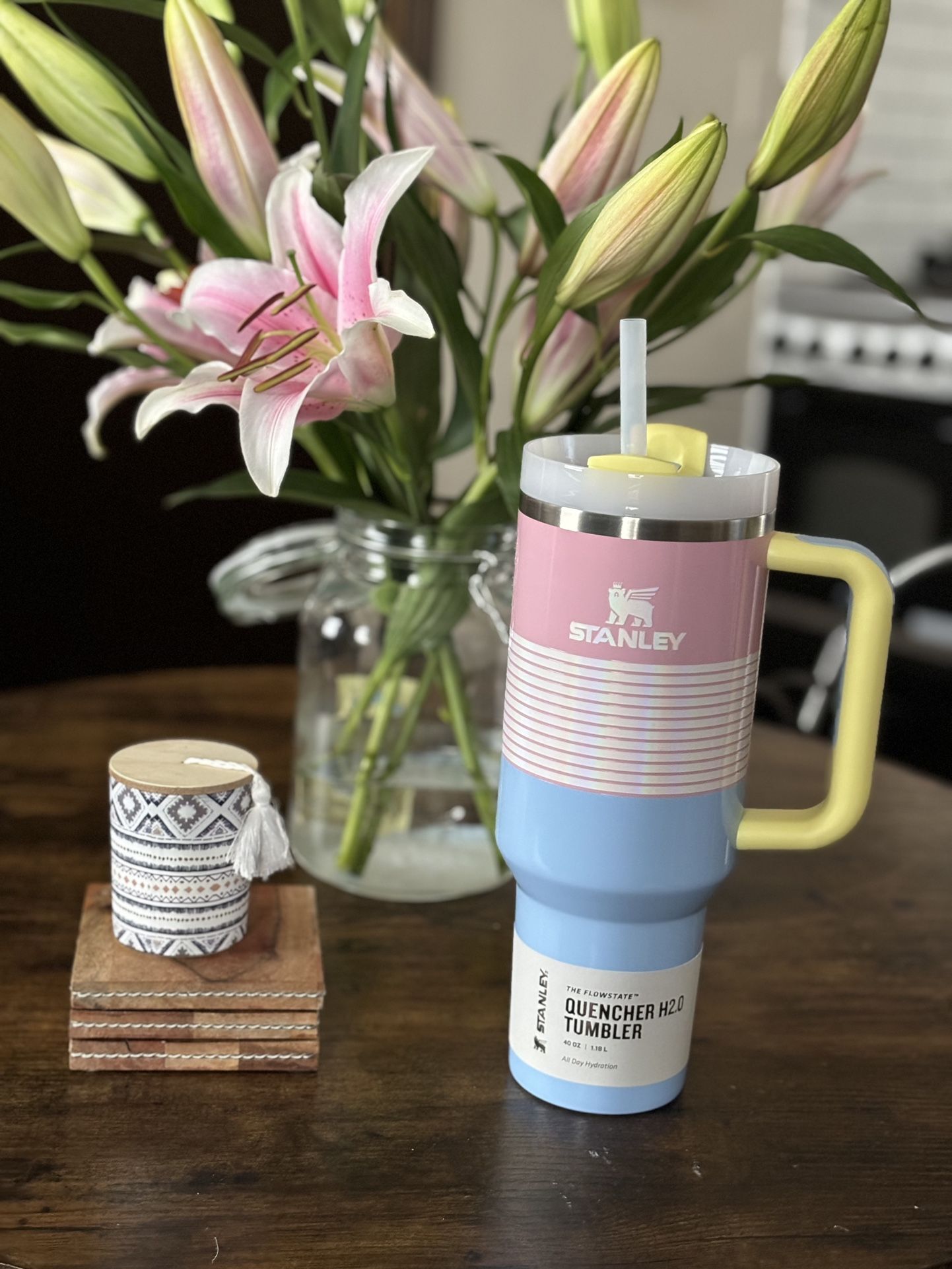 Stanley EASTER PASTEL POP Quencher H2.0 FlowState Tumbler 40 OZ Limited ...
