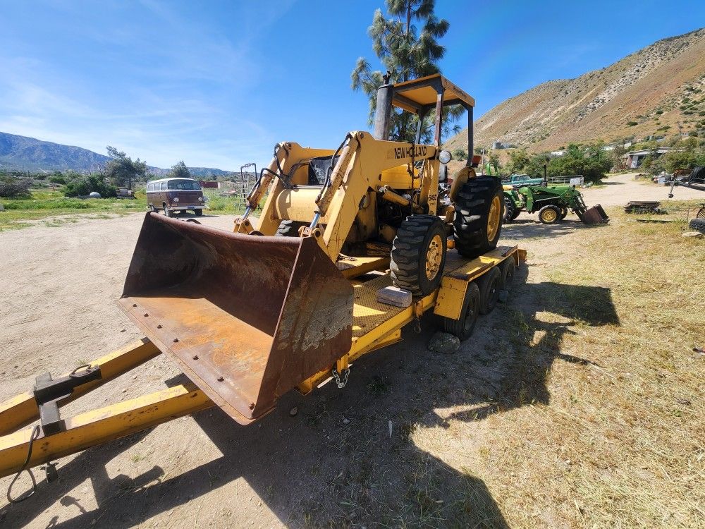 New Holland Ford 545d Loader 4x4 With Trailer for Sale in Phelan, CA ...
