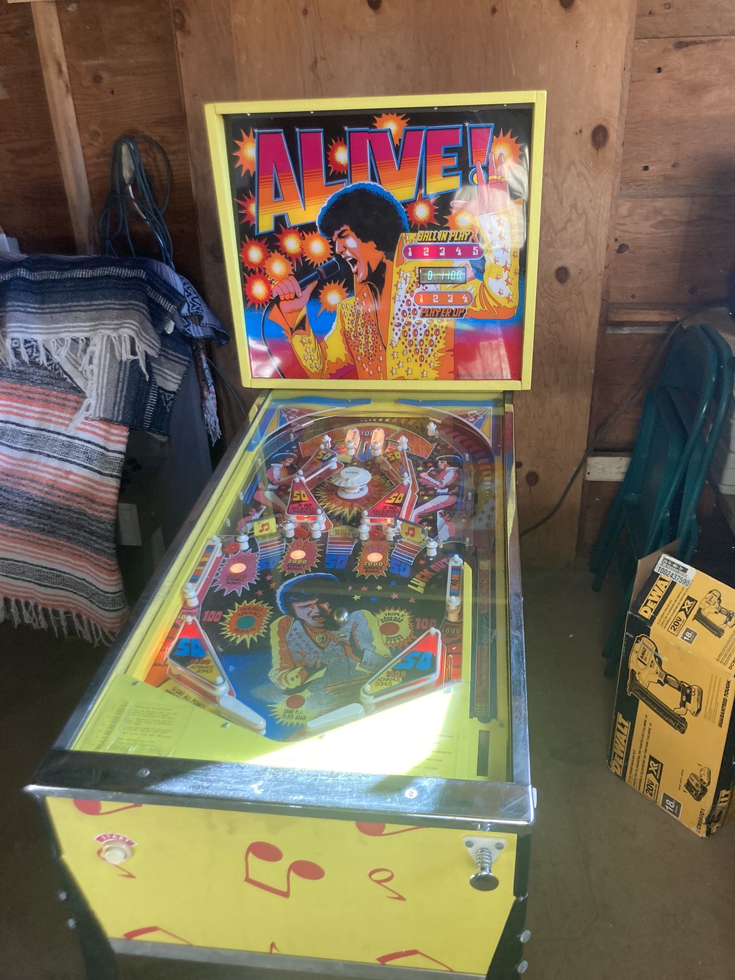 Alive Pinball Machine 1978 for Sale in Snowflake, AZ - OfferUp