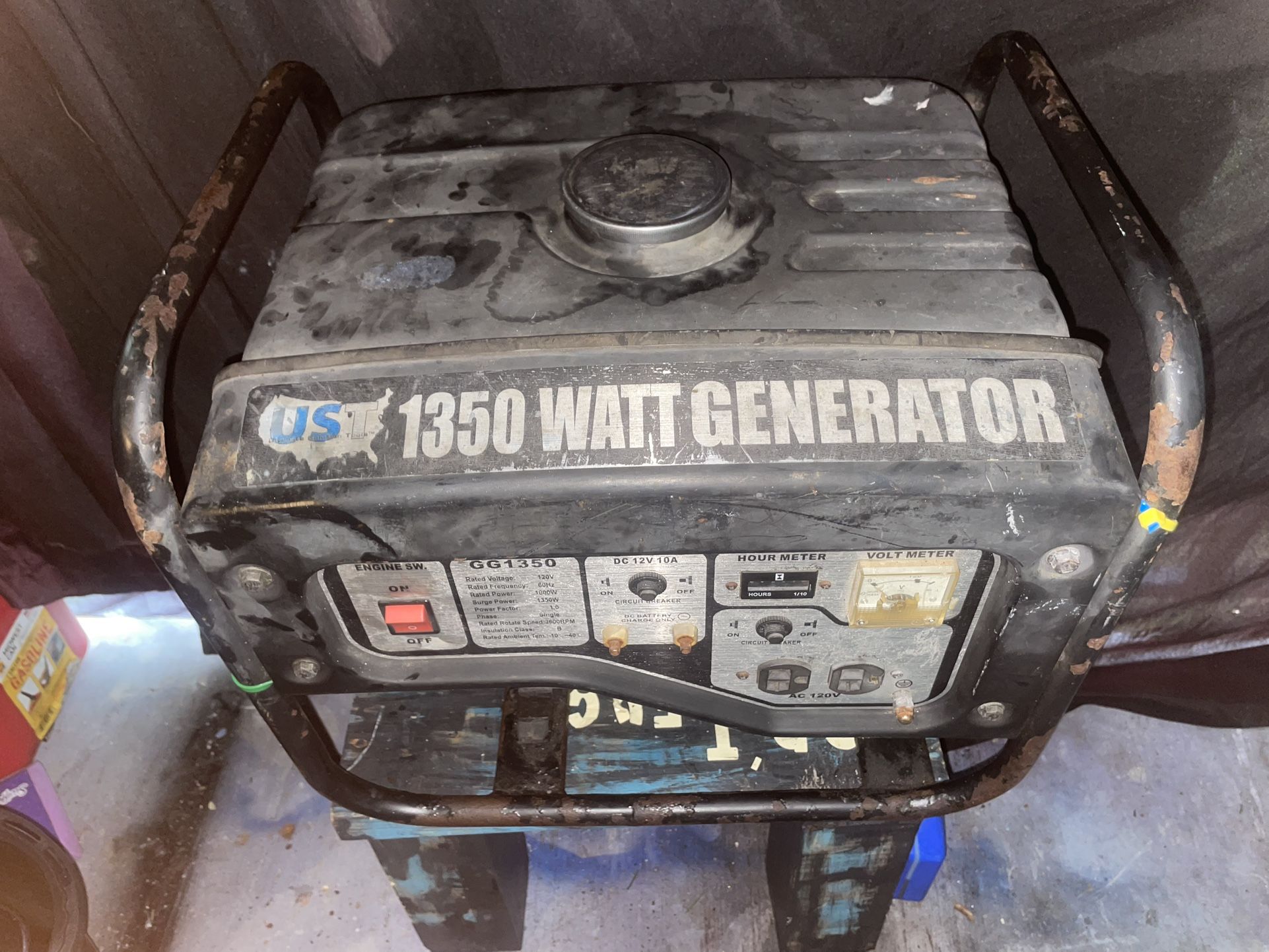 UST 1350 Watt Generator for Sale in Houston, TX - OfferUp