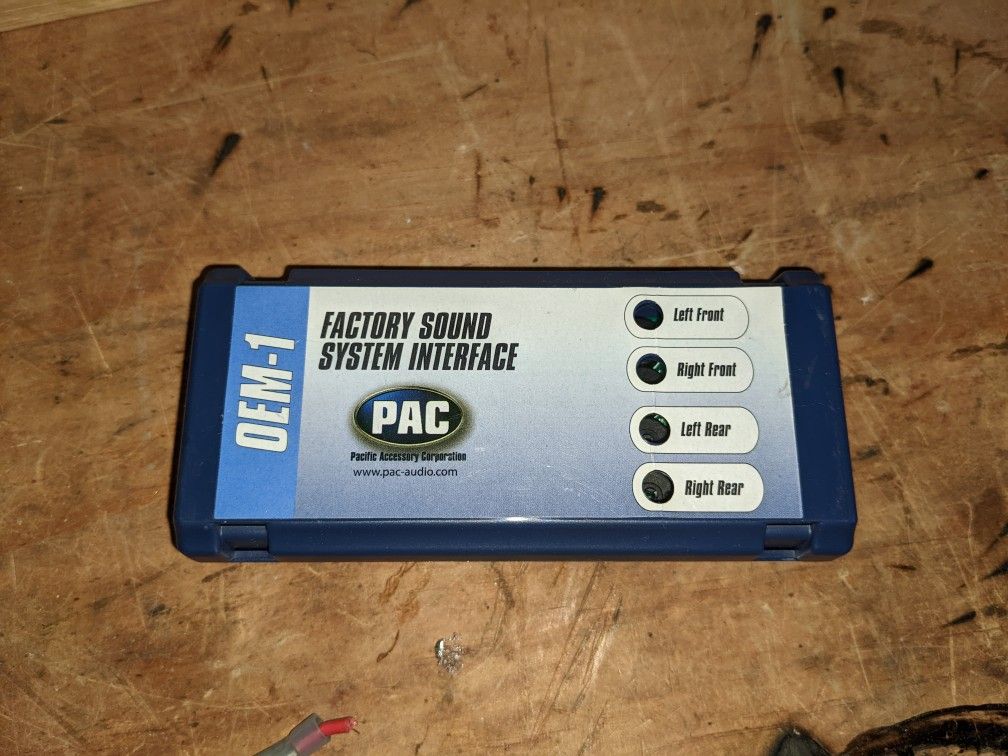 PAC OEM-1 Ford Factory Sound System Interface for Sale in Bonney Lake ...