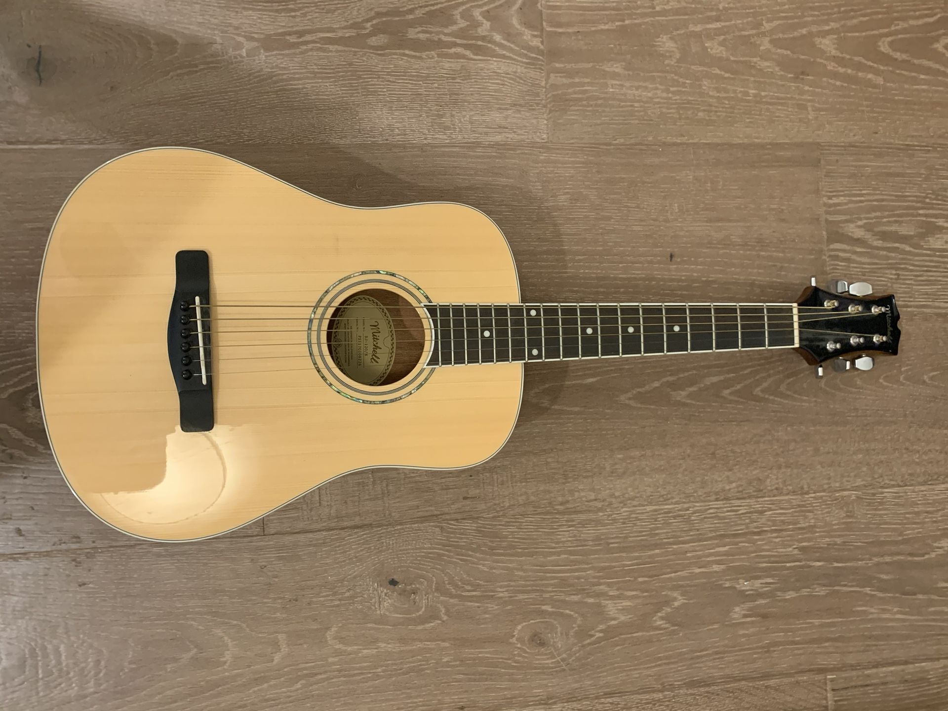 Mitchell DJ120 Junior Acoustic Guitar + Case , Stand & Tuner! for Sale ...