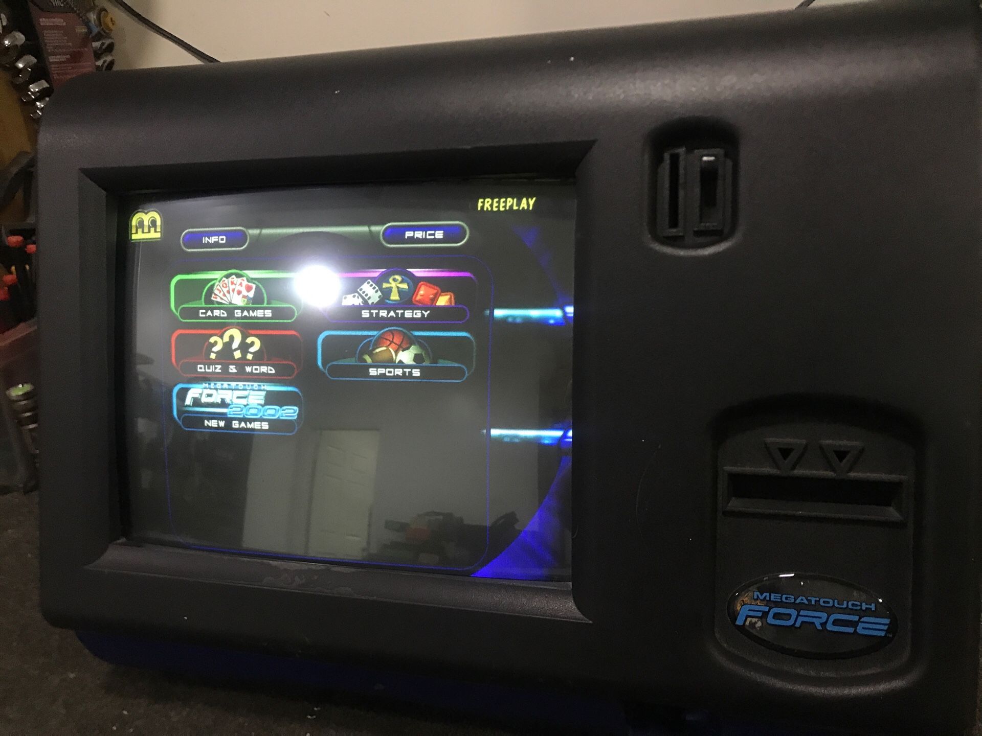 MegaTouch Force tabletop touchscreen Arcade Game for Sale in Hacienda ...