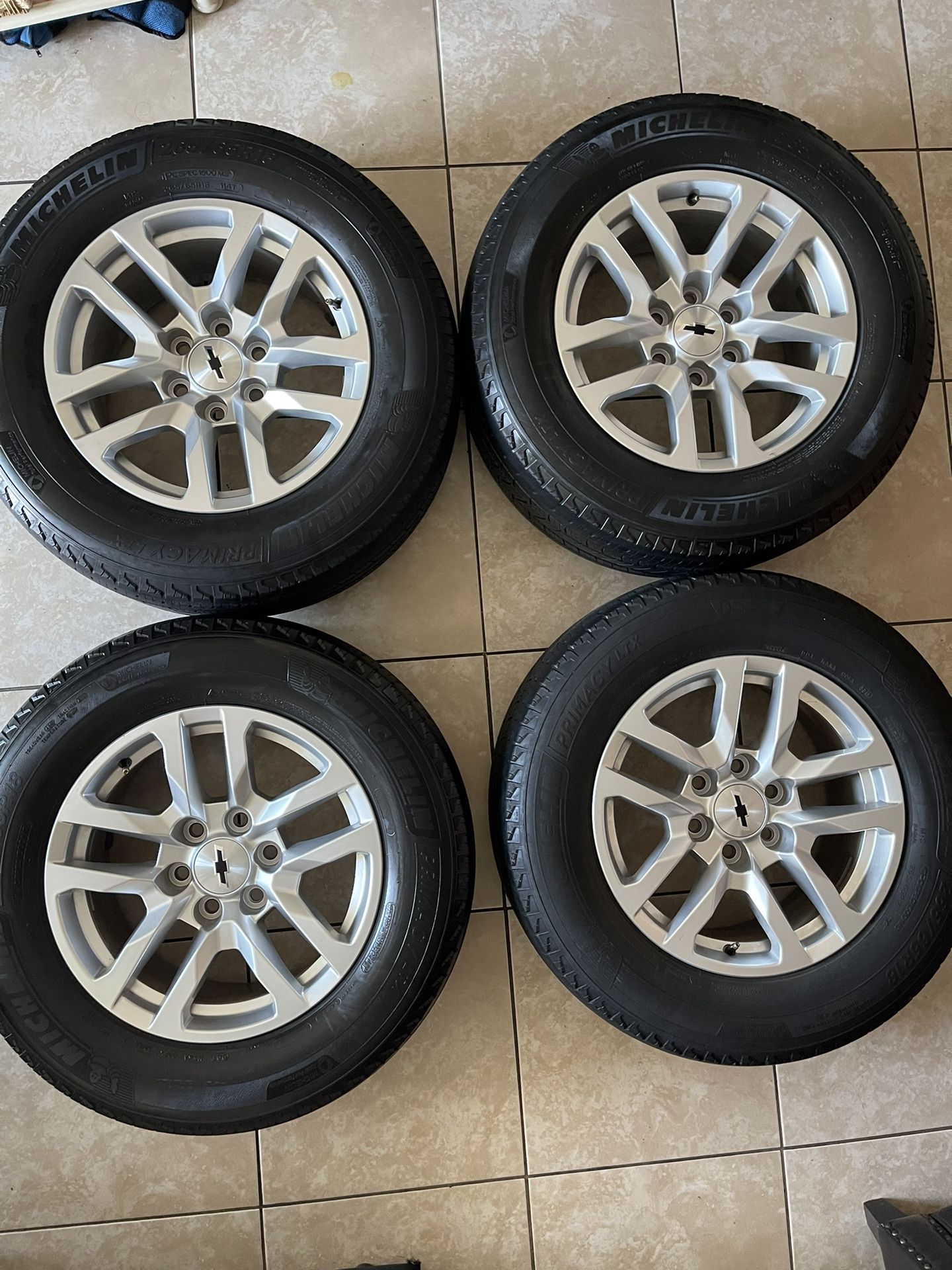 2022 CHEVROLET SILVERADO 1500 Z71 OEM FACTORY GENUINE WHEELS RIMS TIRES ...