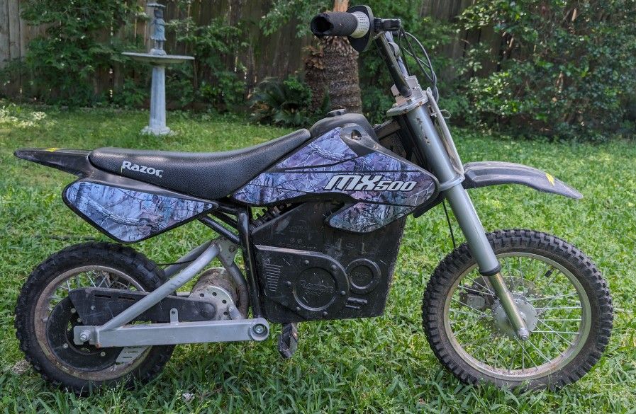 Razor electric Mx500 dirtbike for Sale in Houston, TX - OfferUp