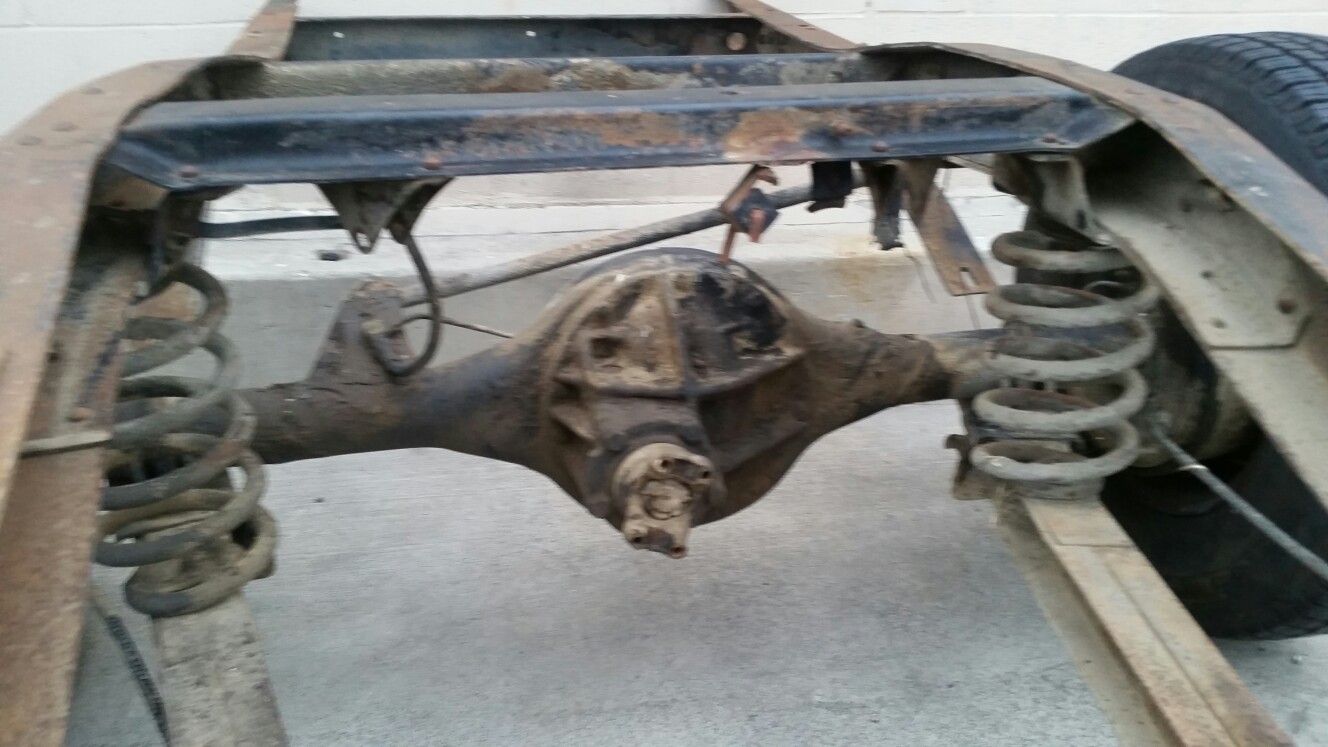 Chevy C20 Truck 3/4 Ton Rear End. Looks like a H052 with 4.56 gear ...