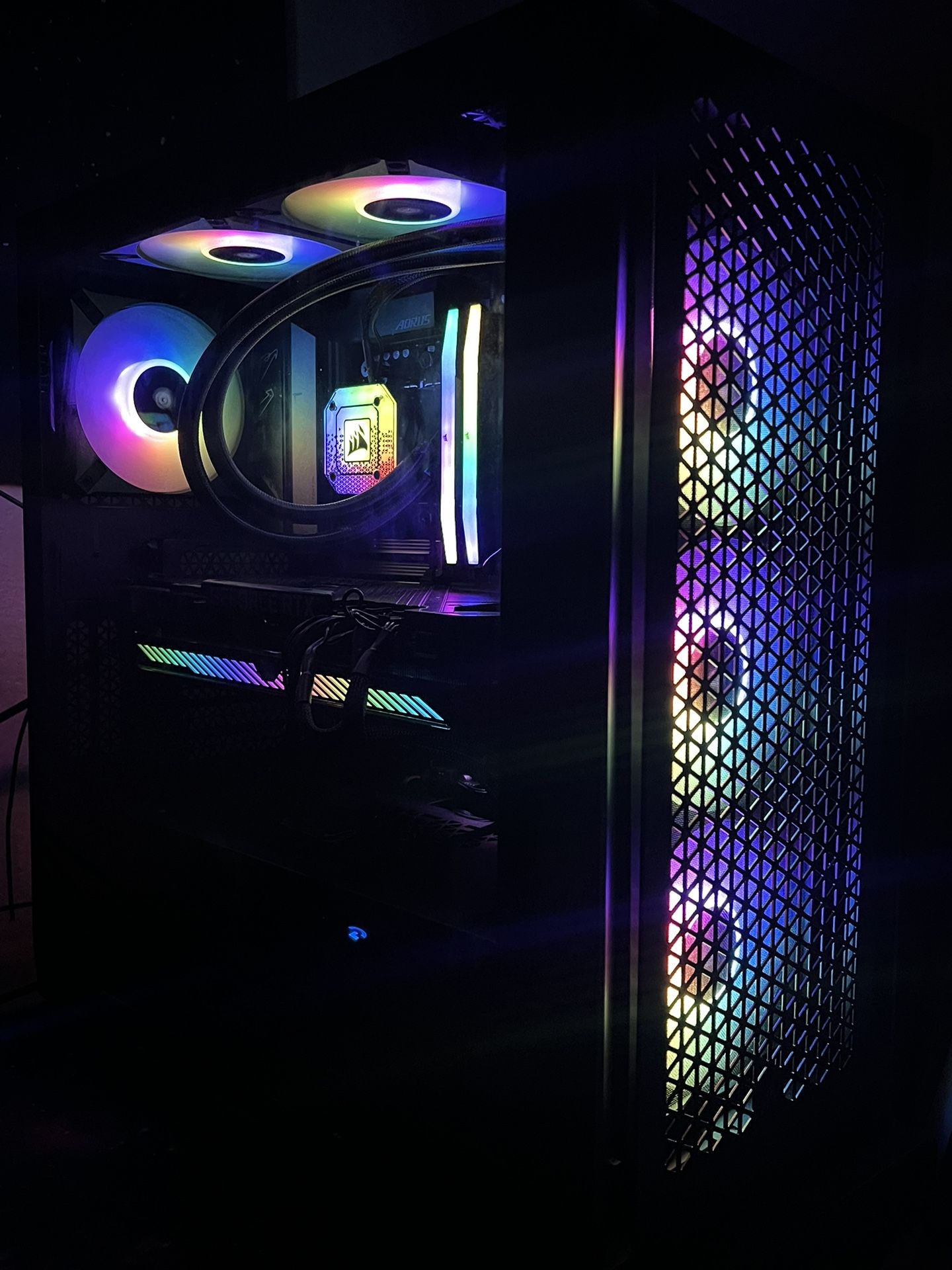 HIGH END PC (NO GPU) Ryzen 7 78003XD, 32GB 6000 MHZ RAM, 360 Mm Aio ...