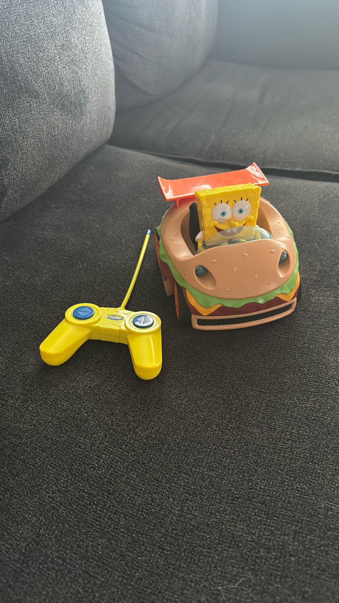 NKOK Remote Control Krabby Patty Vehicle with Spongebob TESTED WORKS ...