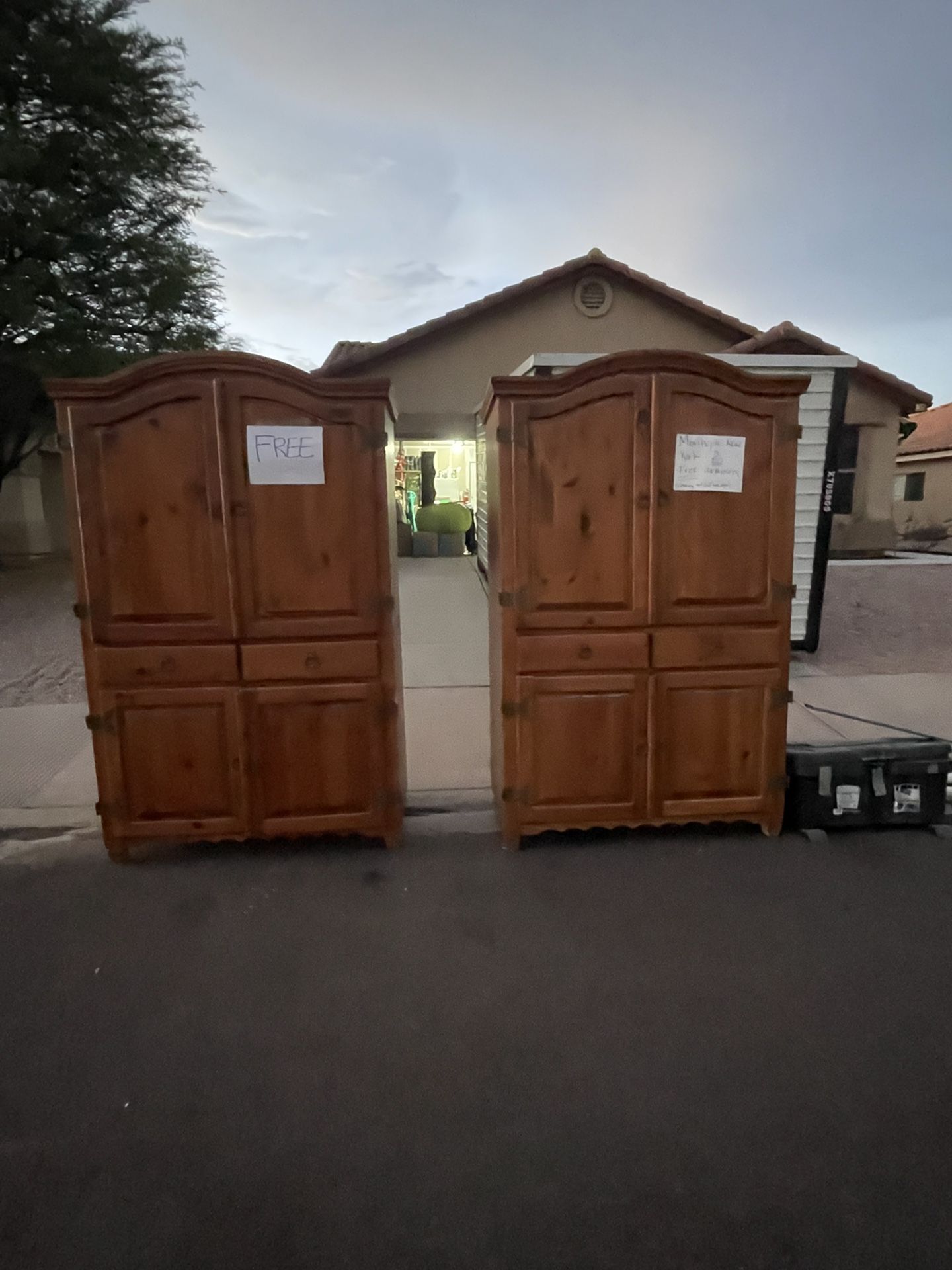 2 FREE Armoires - Must Go ASAP for Sale in Mesa, AZ - OfferUp