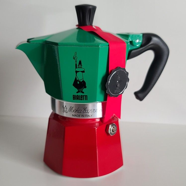 Bialetti 3 Cup Moka Express Made in Italy Coffee Pot Espresso for Sale ...