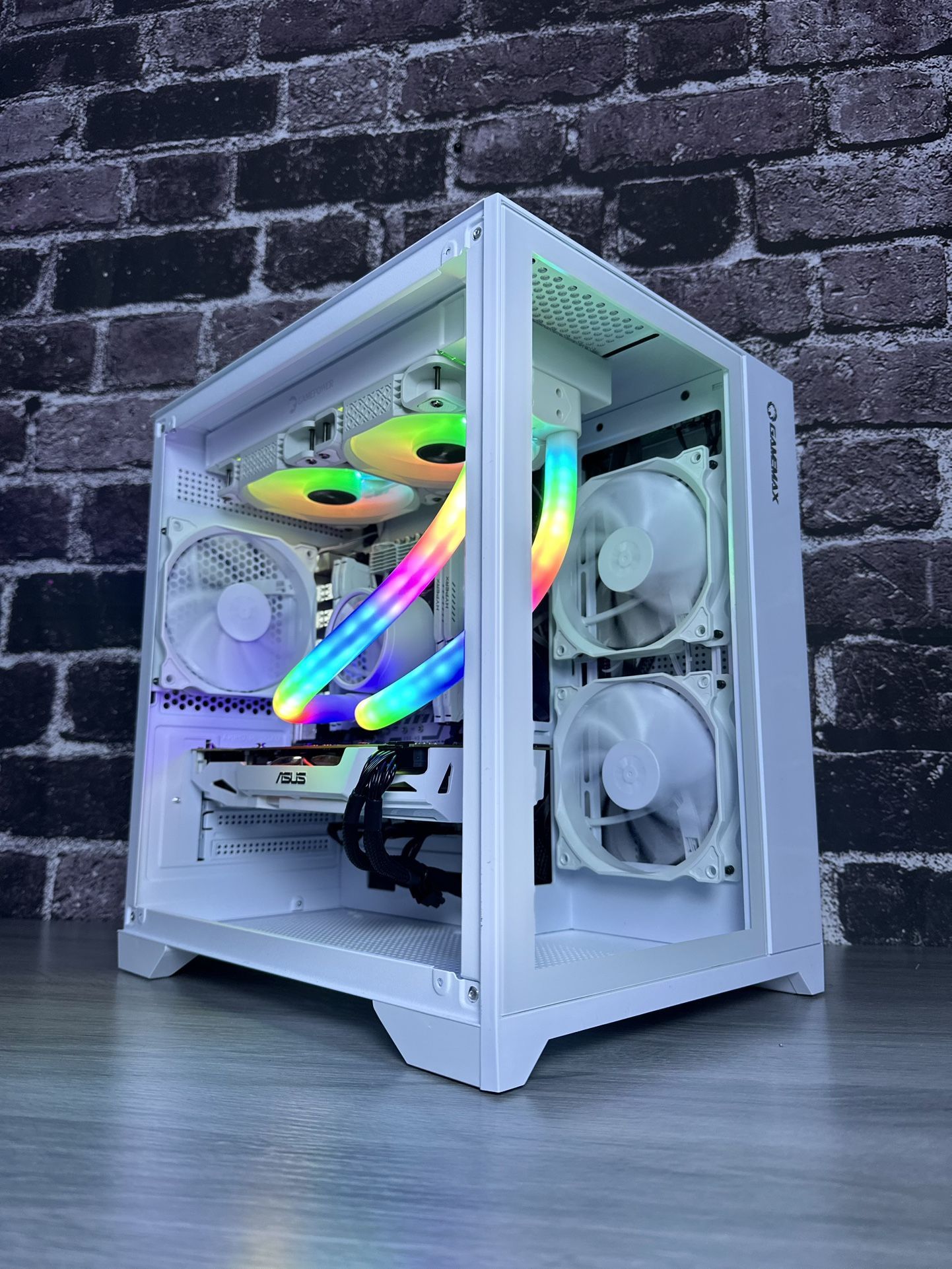 White Gaming Pc / Intel core i7 5820k / GeForce GTX 1070 8Gb / DDR4 ...