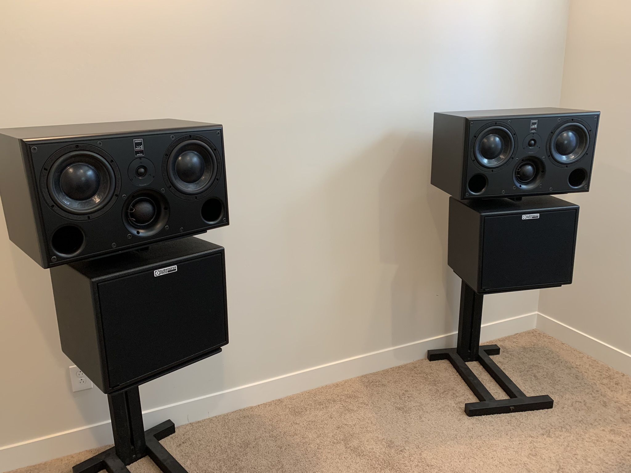 ATC SCM45 Studio Monitors/Subs/Stands Package for Sale in Peoria, AZ ...