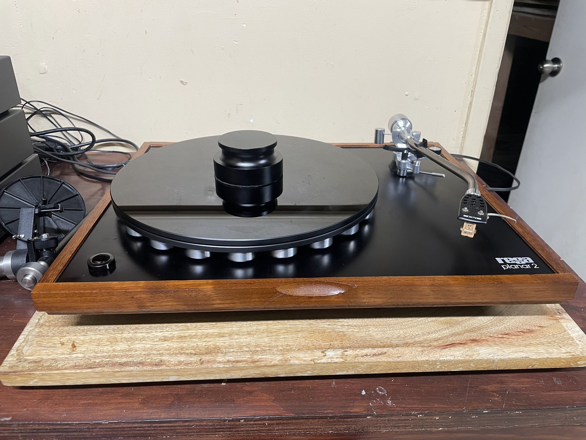 Rega Planar 2 with R200 Tonearm, Tango Spinner sub platter and Iceni ...