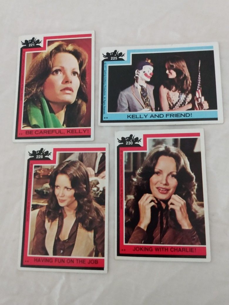 Vintage Collectable Topps 1977 Charlie's Angels Trading Cards - Kelly for Sale in Auburn, WA ...