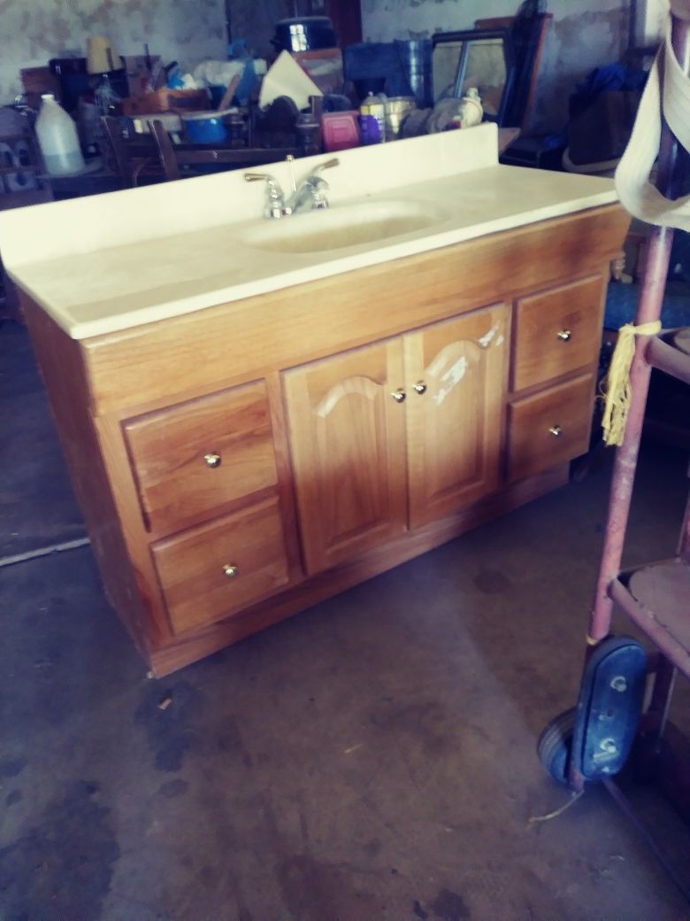 Used bathroom vanity with sink for Sale in Phoenix, AZ - OfferUp