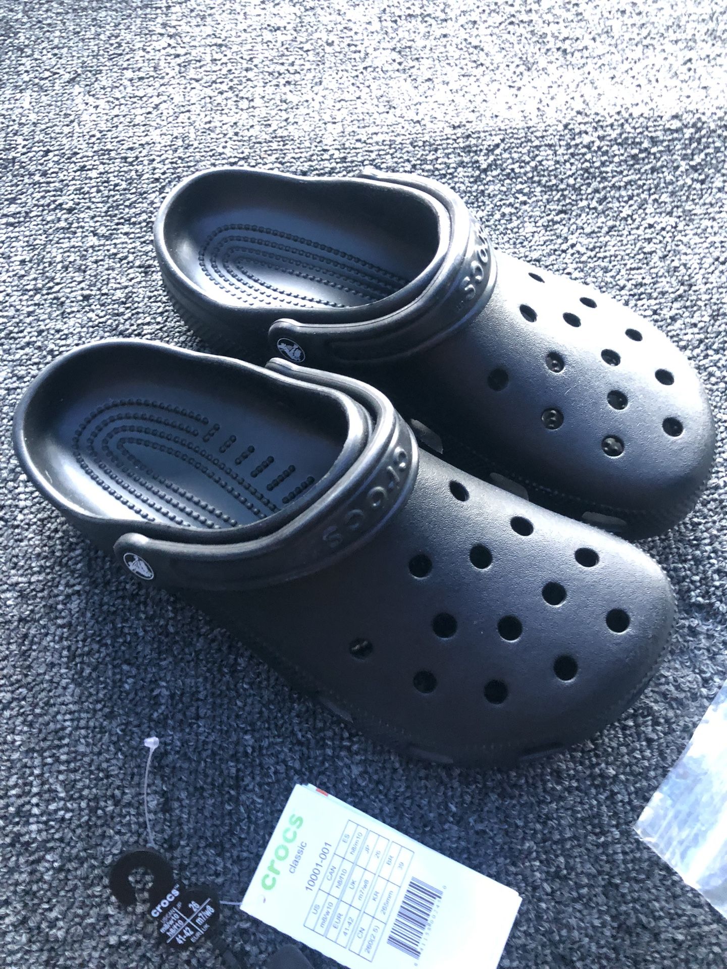 New (Black) Crocs Size 8-M-10 W for Sale in San Bernardino, CA - OfferUp