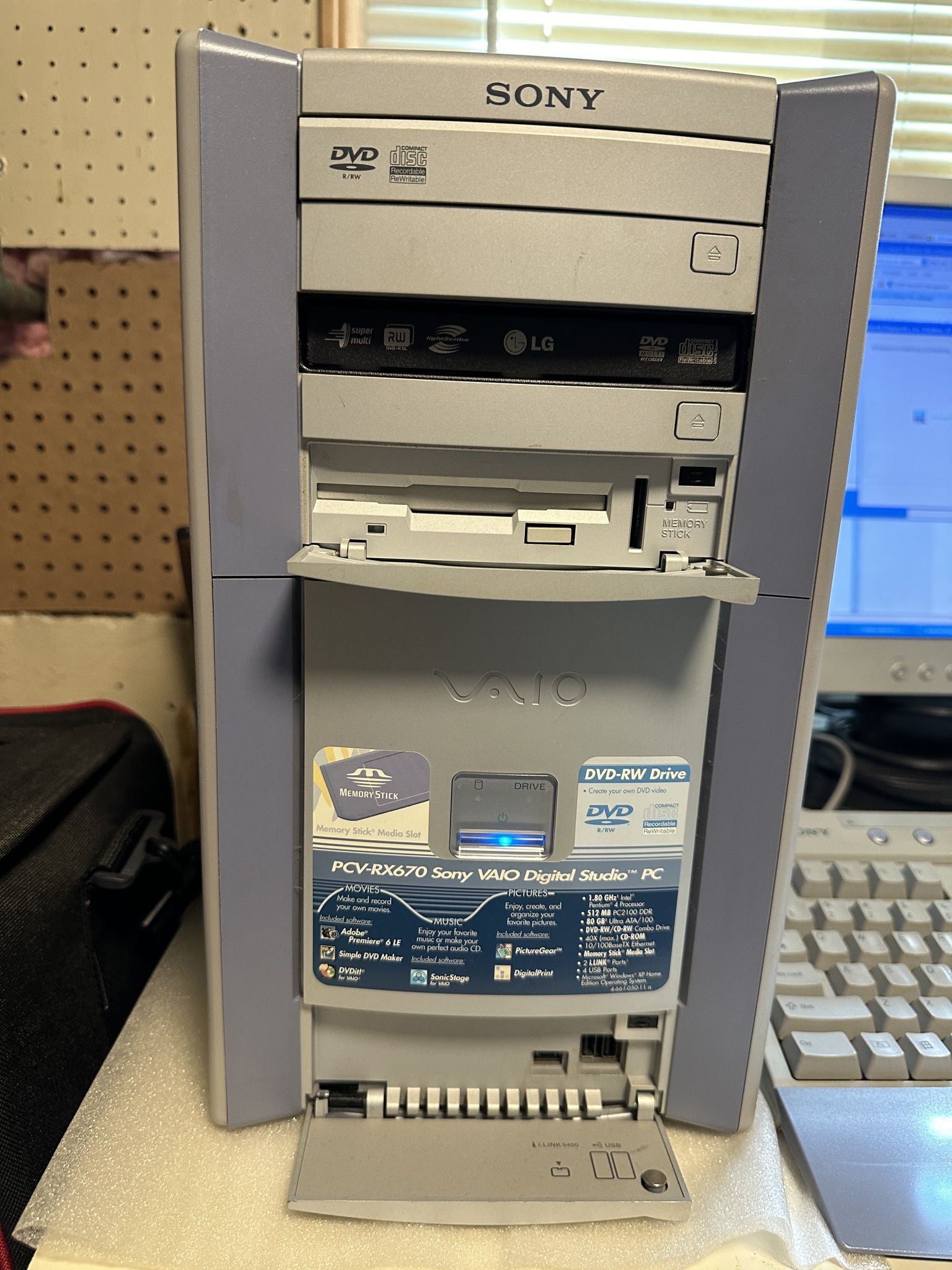 Vintage Sony VAIO PCV-RX670 Desktop Bundle for Sale in Westchester, IL ...