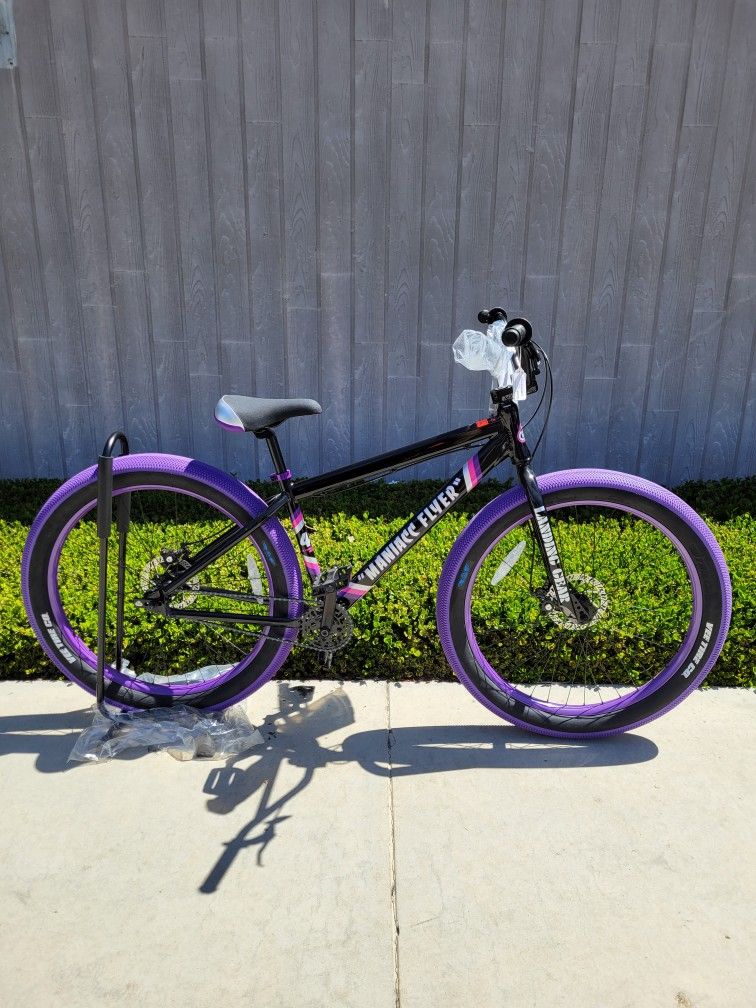 Bmx Bikes Purple And Black