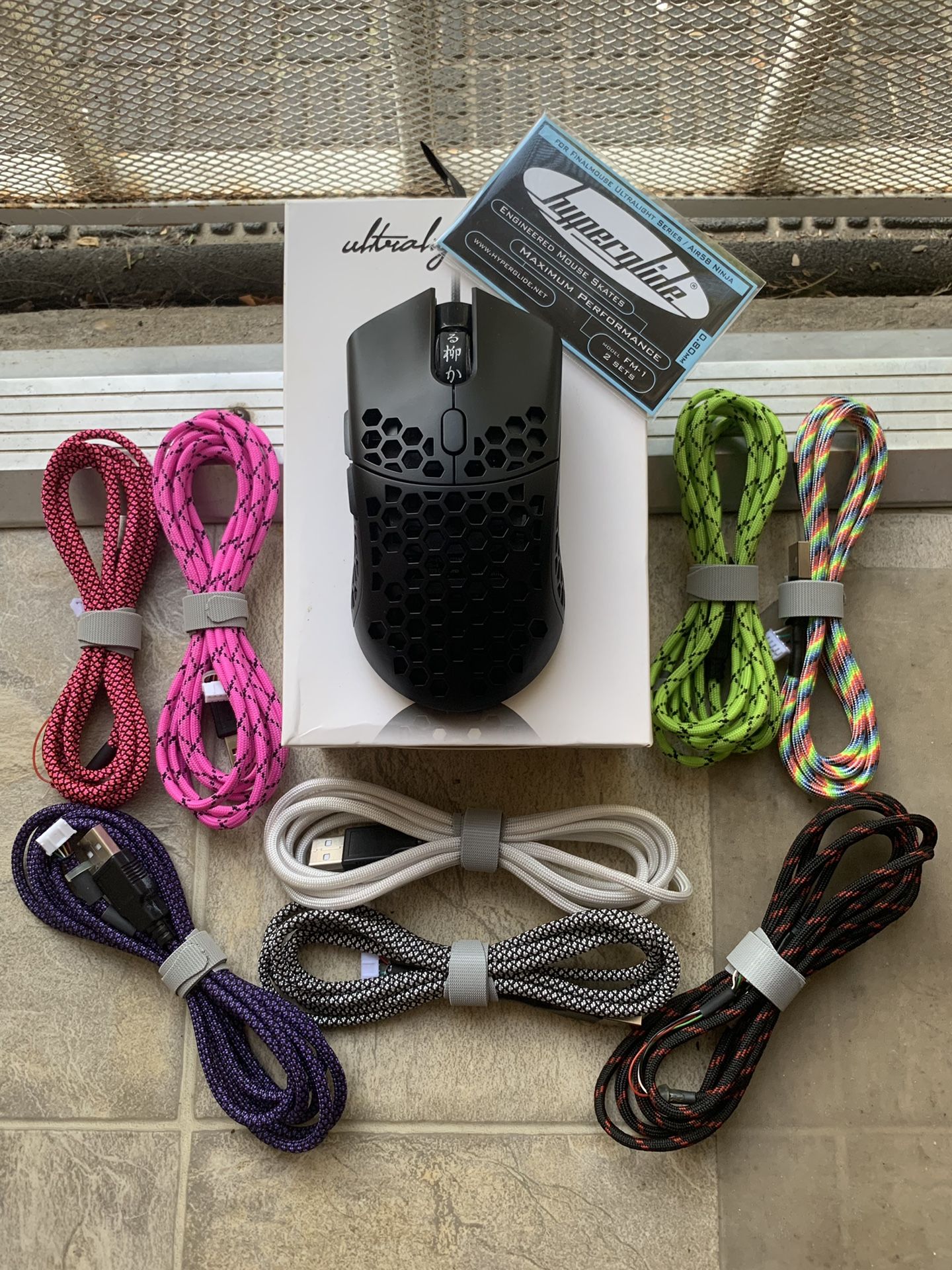 Finalmouse Ninja Air58 Ultralight Pro Custom with Paracord and ...