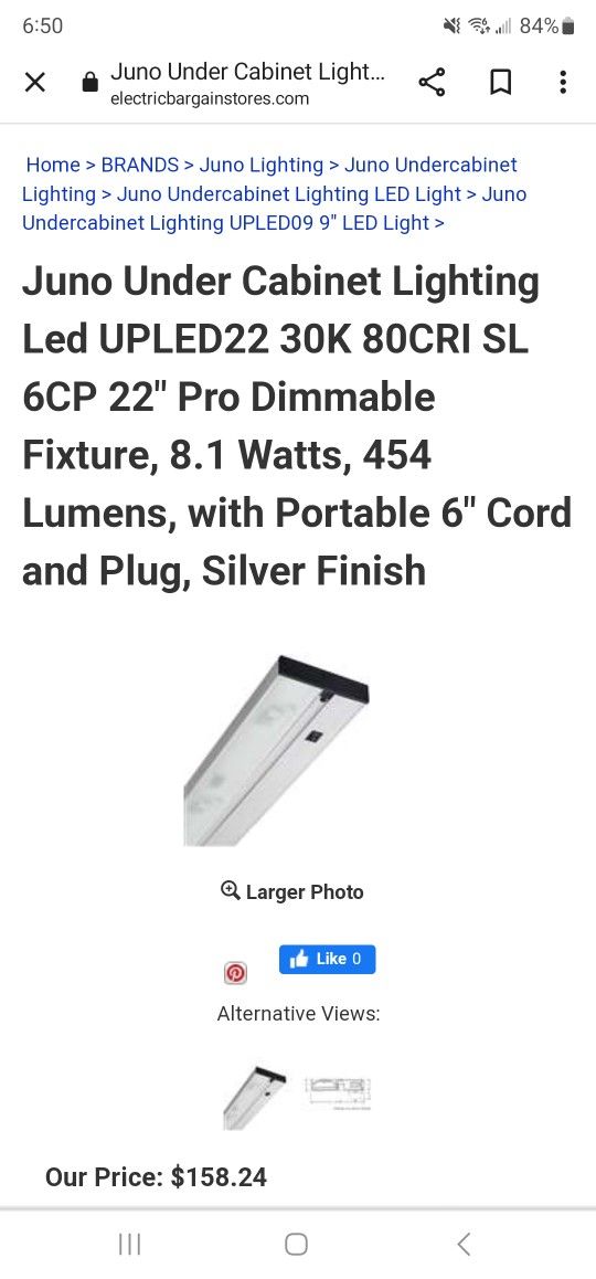 Juno Pro Series Led Under Cabinet Lighting | Cabinets Matttroy