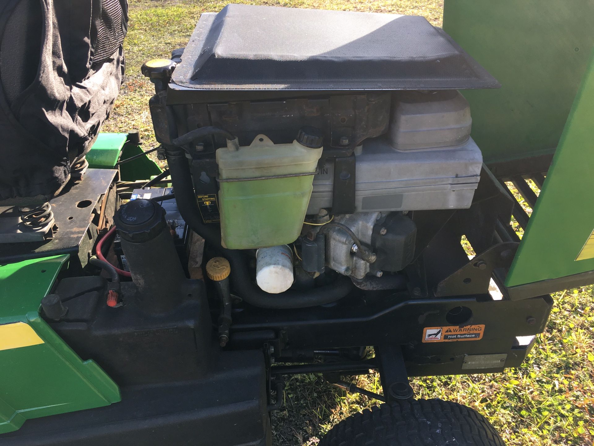 Tractor John Deere Z Trac F725 front mow 54” Trade for Sale in Spring ...