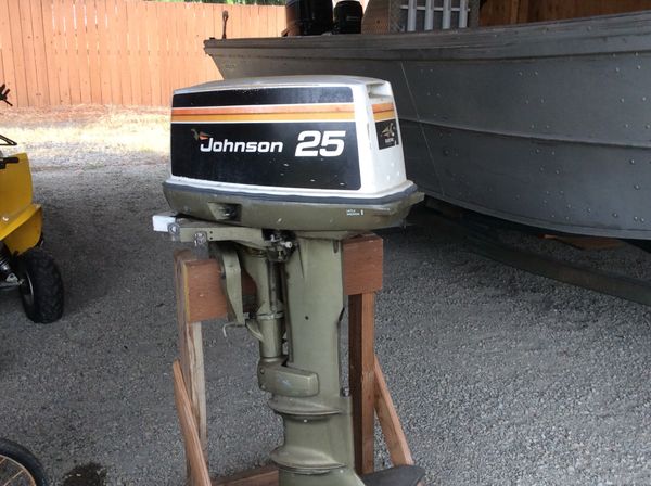 Johnson 25hp Outboard for Sale in Rochester, WA - OfferUp