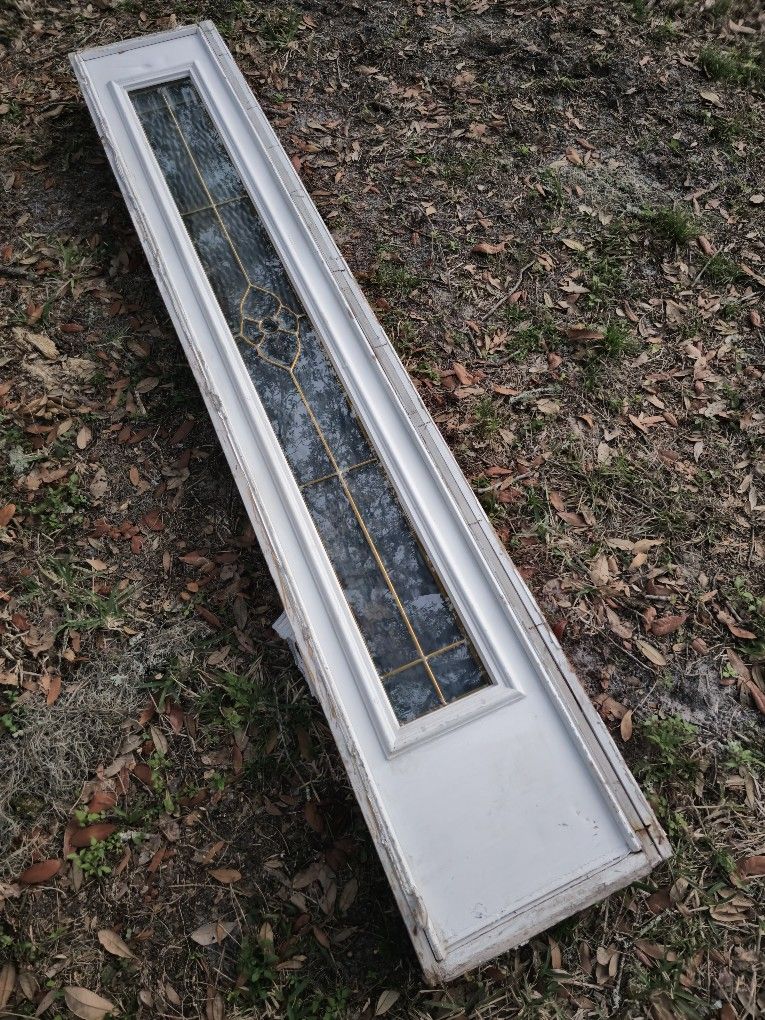 Fixed Transom Window Double Pane Transom Window Front Door Side Panel Stained Glass Window for ...