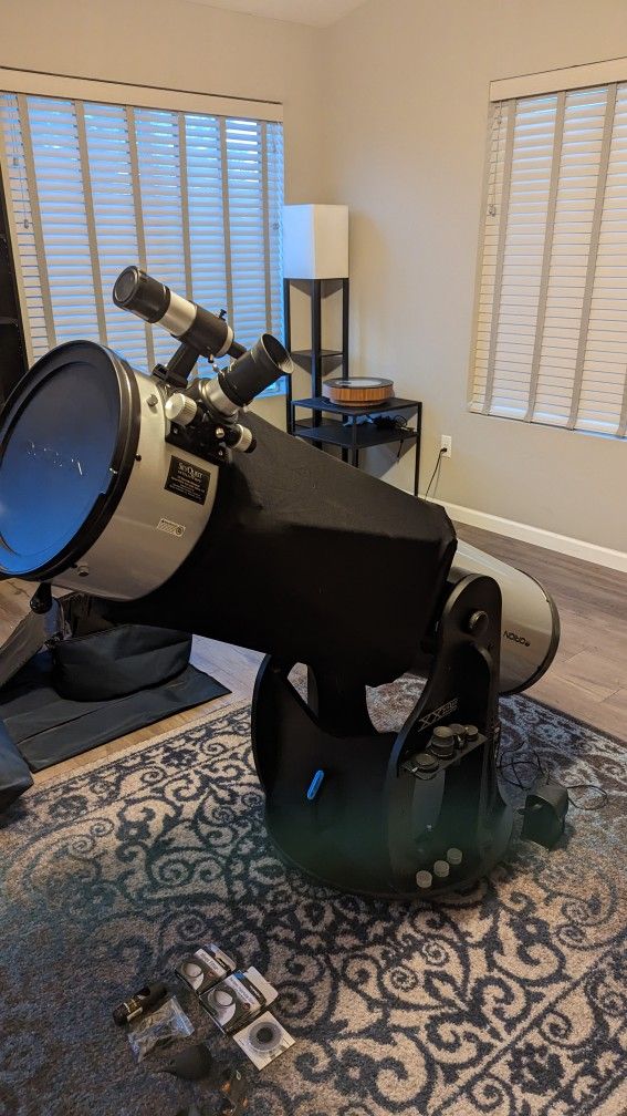 Orion 12" Dobsonian Telescope, Optics, Transport Cases and Accessories ...