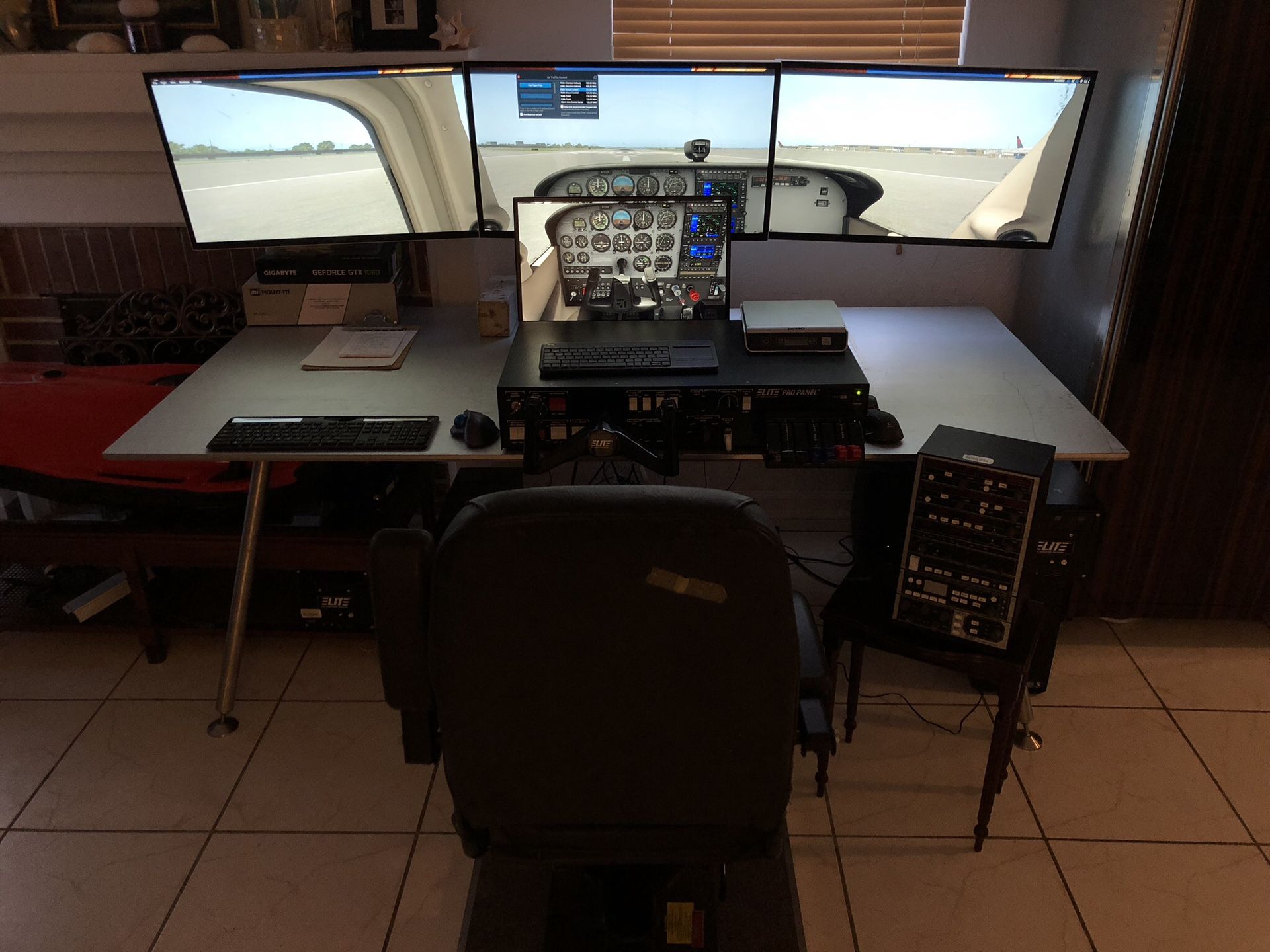 Elite PI 135 simulator get flight hours! Dell asus i7 for Sale in Miami ...