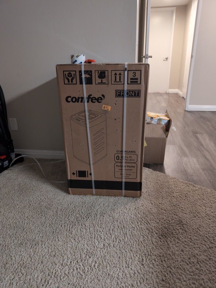 Comfee Gray Portable Front Loading Washer 0.9 Cu Ft Brand New In Box ...