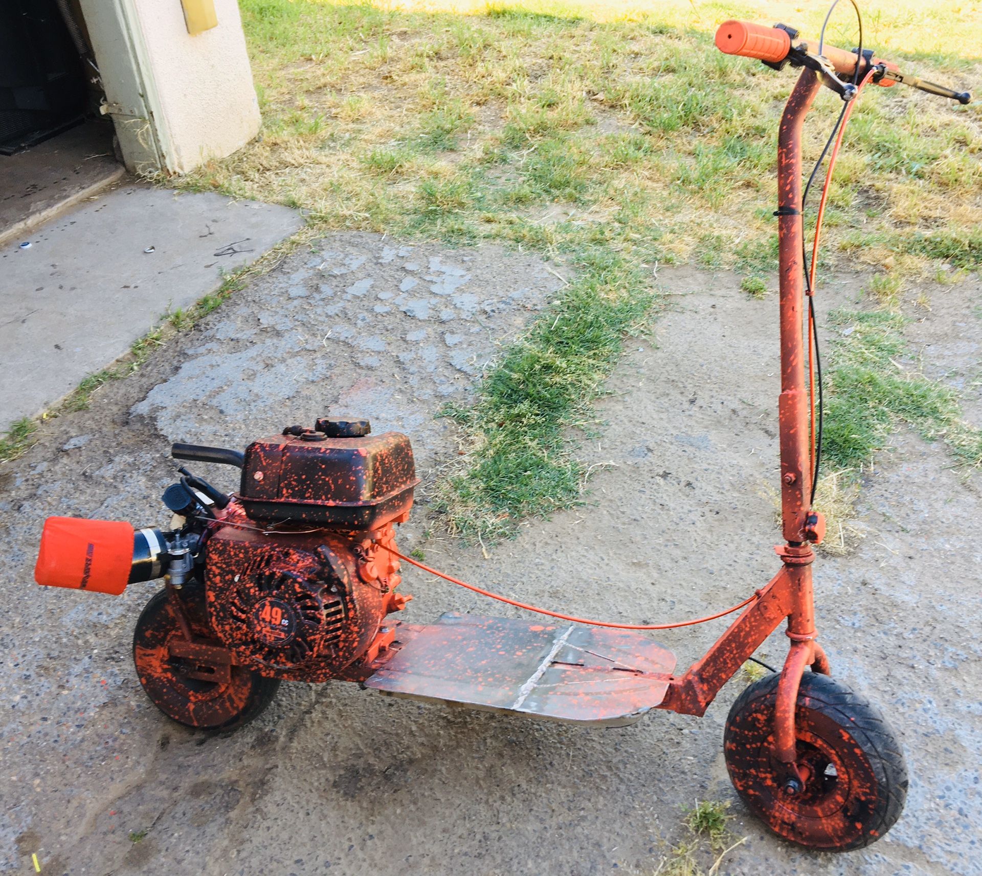 Custom built 212 Predator Motorized Scooter for Sale in Fresno, CA ...