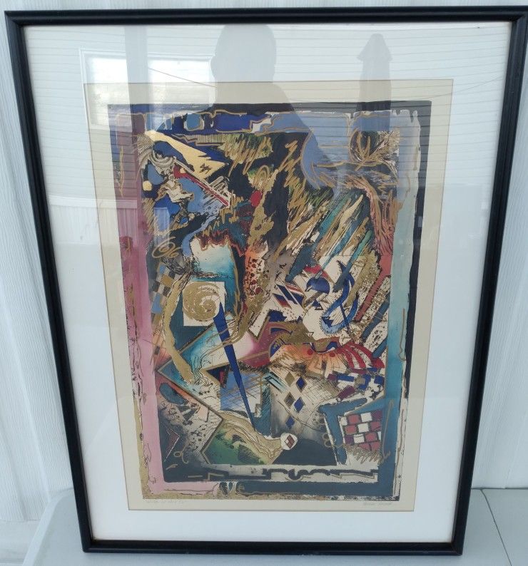 Robert Kostuck Signed Art Hands Of Fate #2 Embossed Screenprint for ...