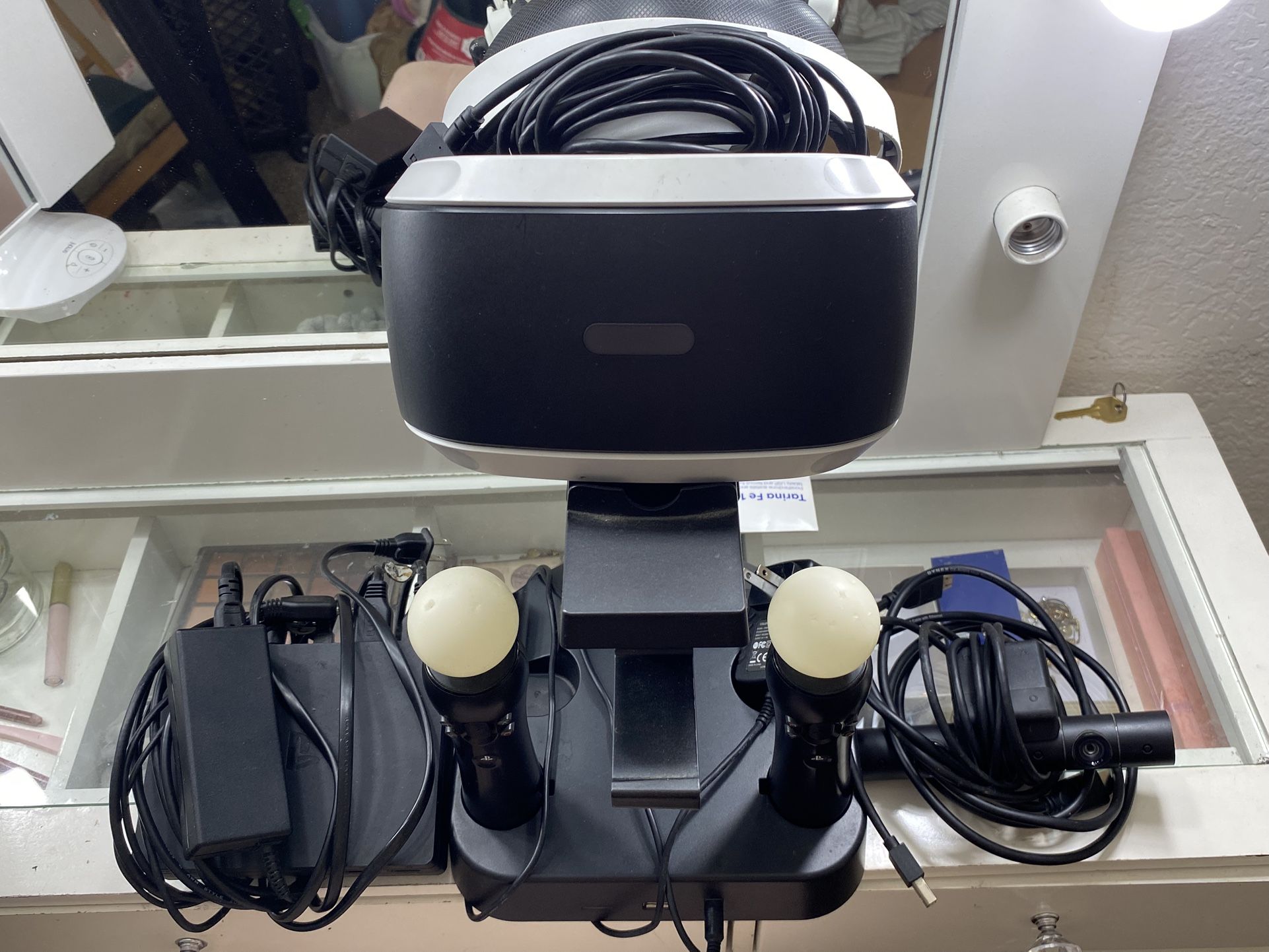 Sony PlayStation 4 VR2 PS4 Virtual Reality VR Headset Camera Bundle ...